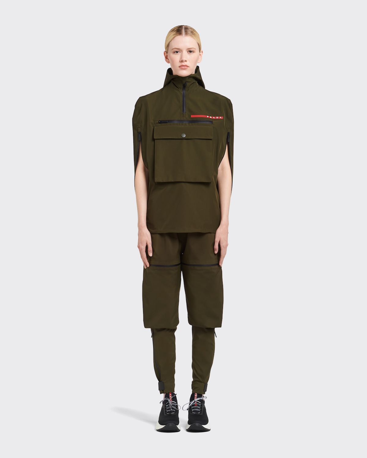 Military Green Gore-tex Pro Jacket | PRADA