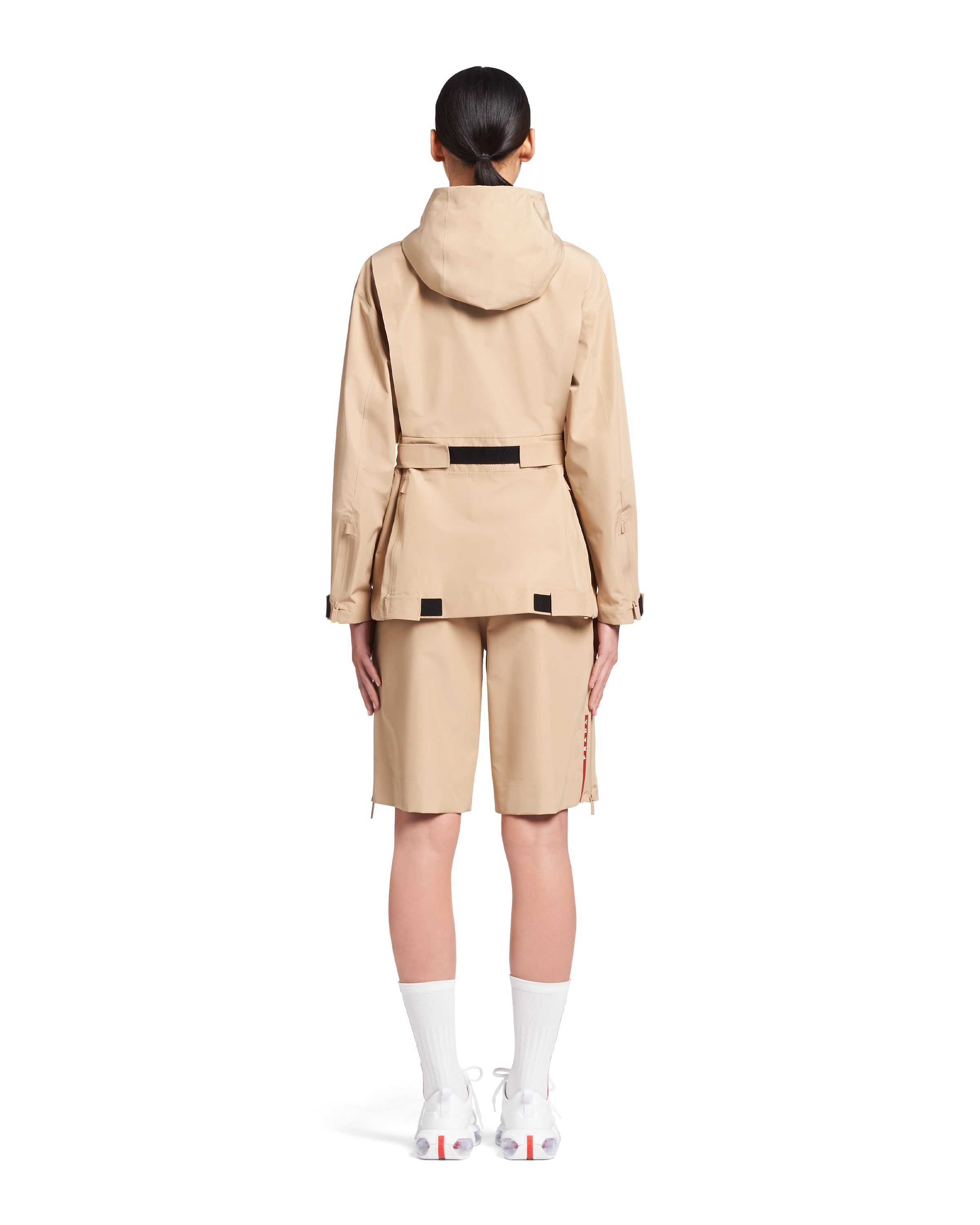 Cord Technical fabric rain jacket | Prada