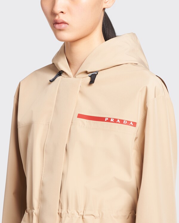 Cord Technical Fabric Rain Jacket | PRADA