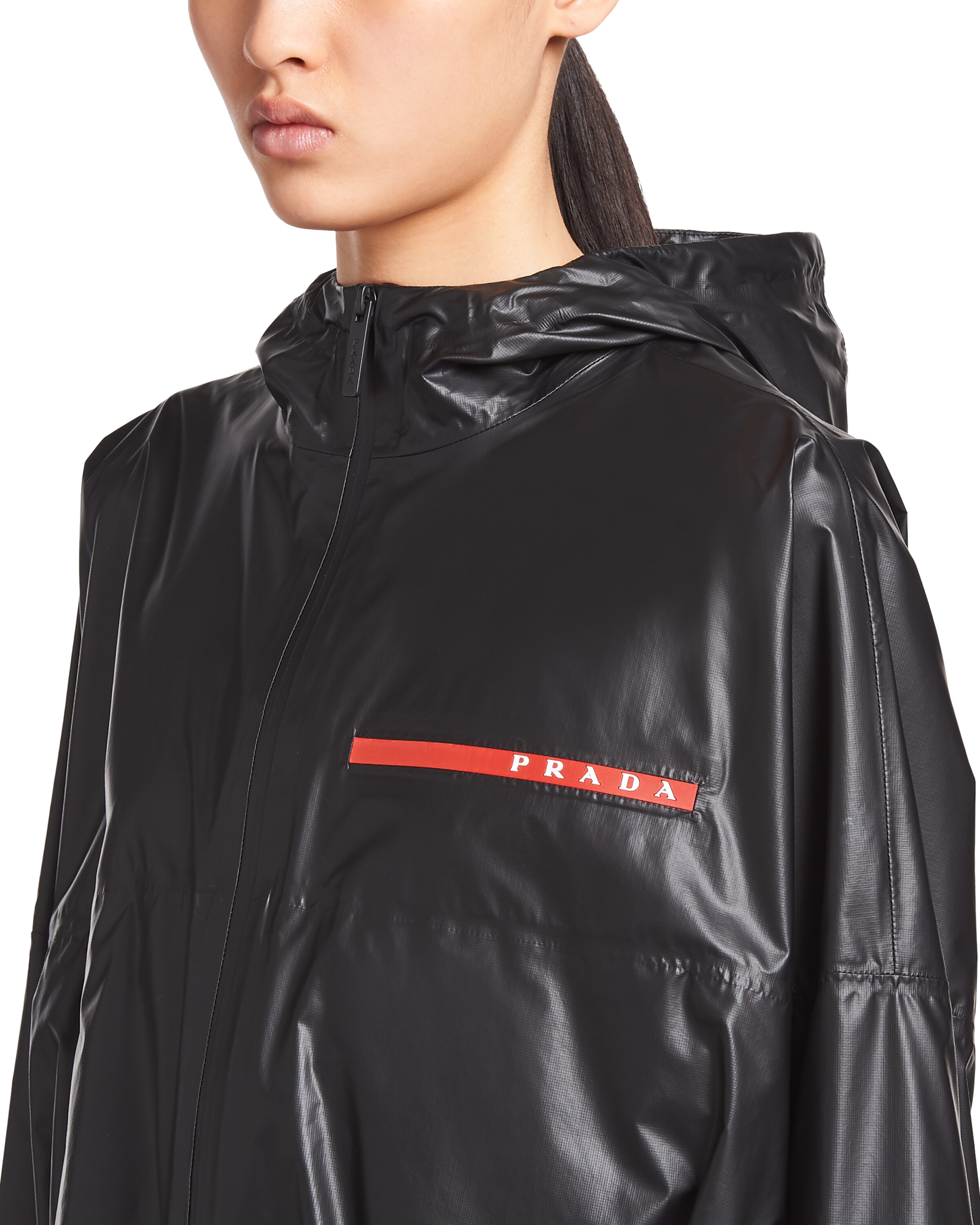 Black Light Nylon hooded jacket | Prada