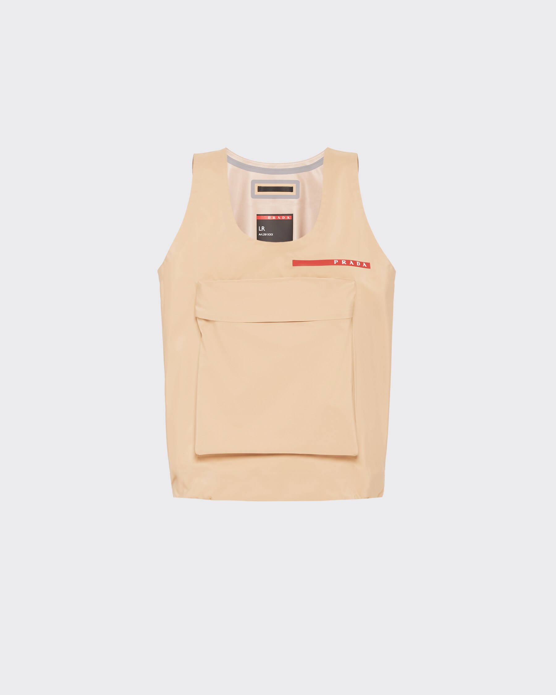 Cord Technical Fabric Top With Large Pocket | PRADA