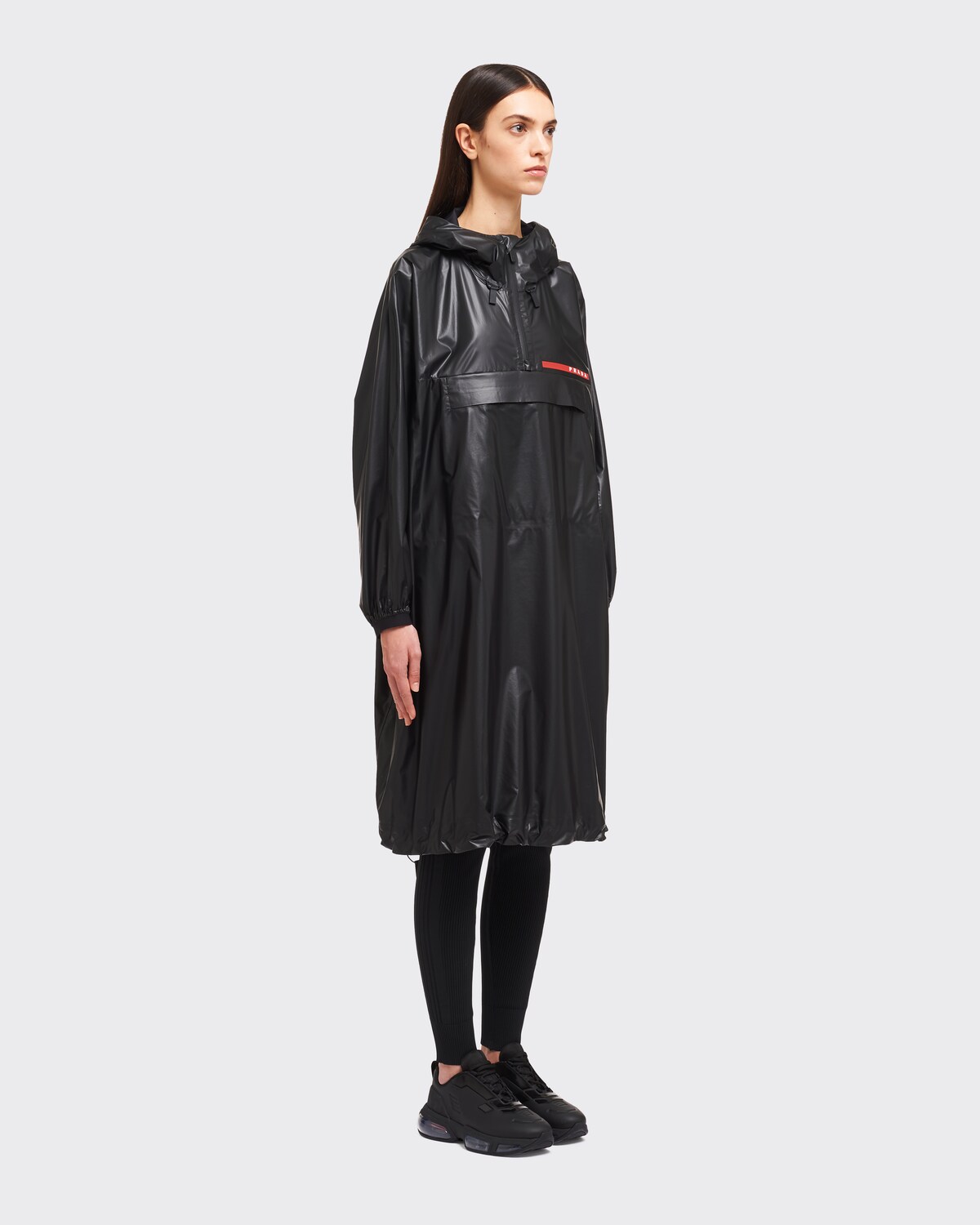 Black Light Re-nylon Rain Cape | PRADA