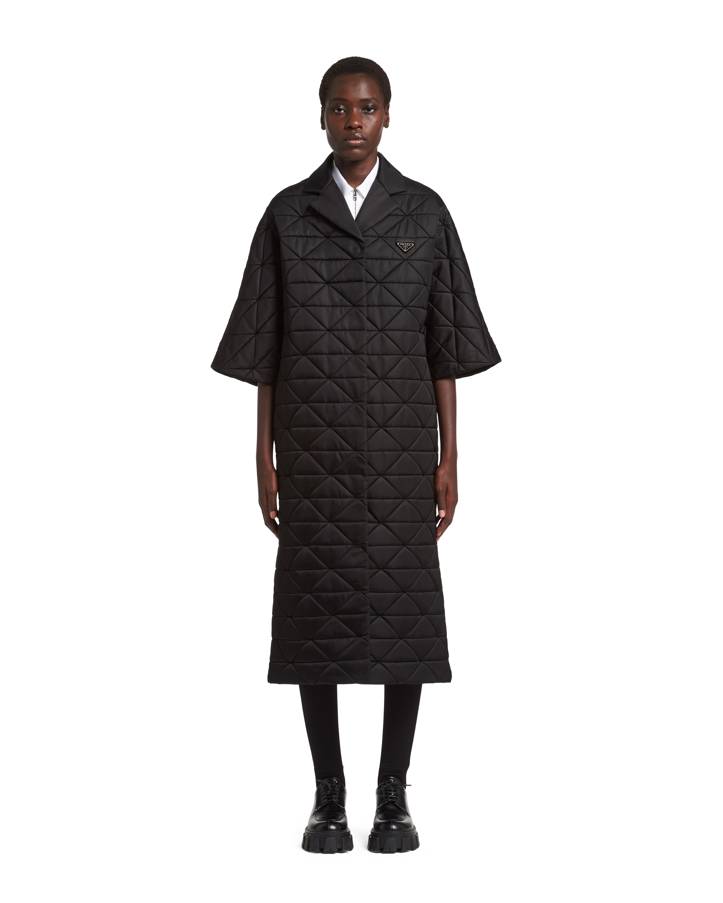 Re-Nylon Gabardine quilted raincoat | Prada