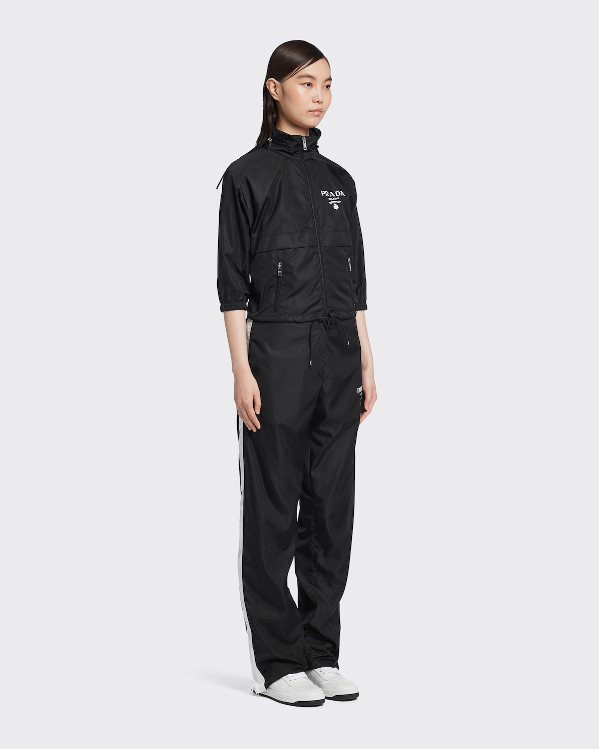 Black Light Re-nylon Rain Jacket | PRADA