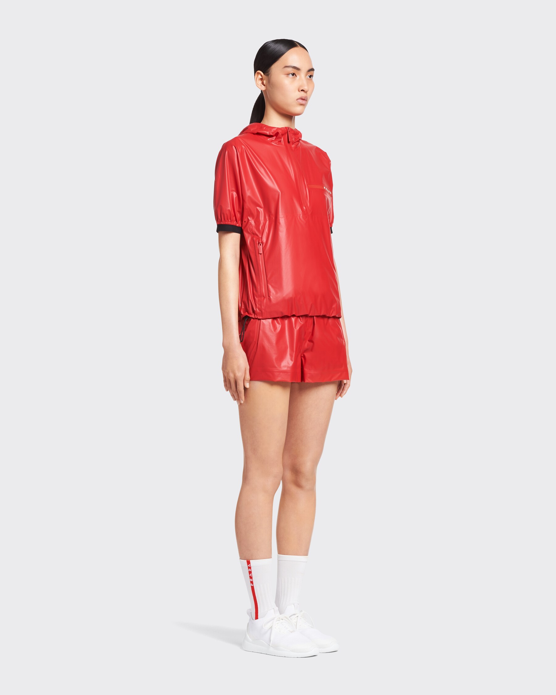 Lacquer Red Light Re-nylon Anorak | PRADA