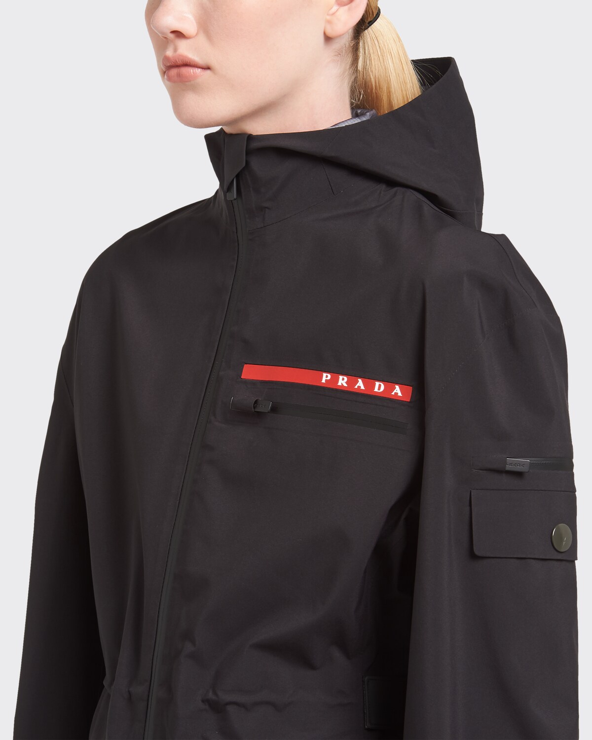 Black Gore-tex Pro Jacket | PRADA