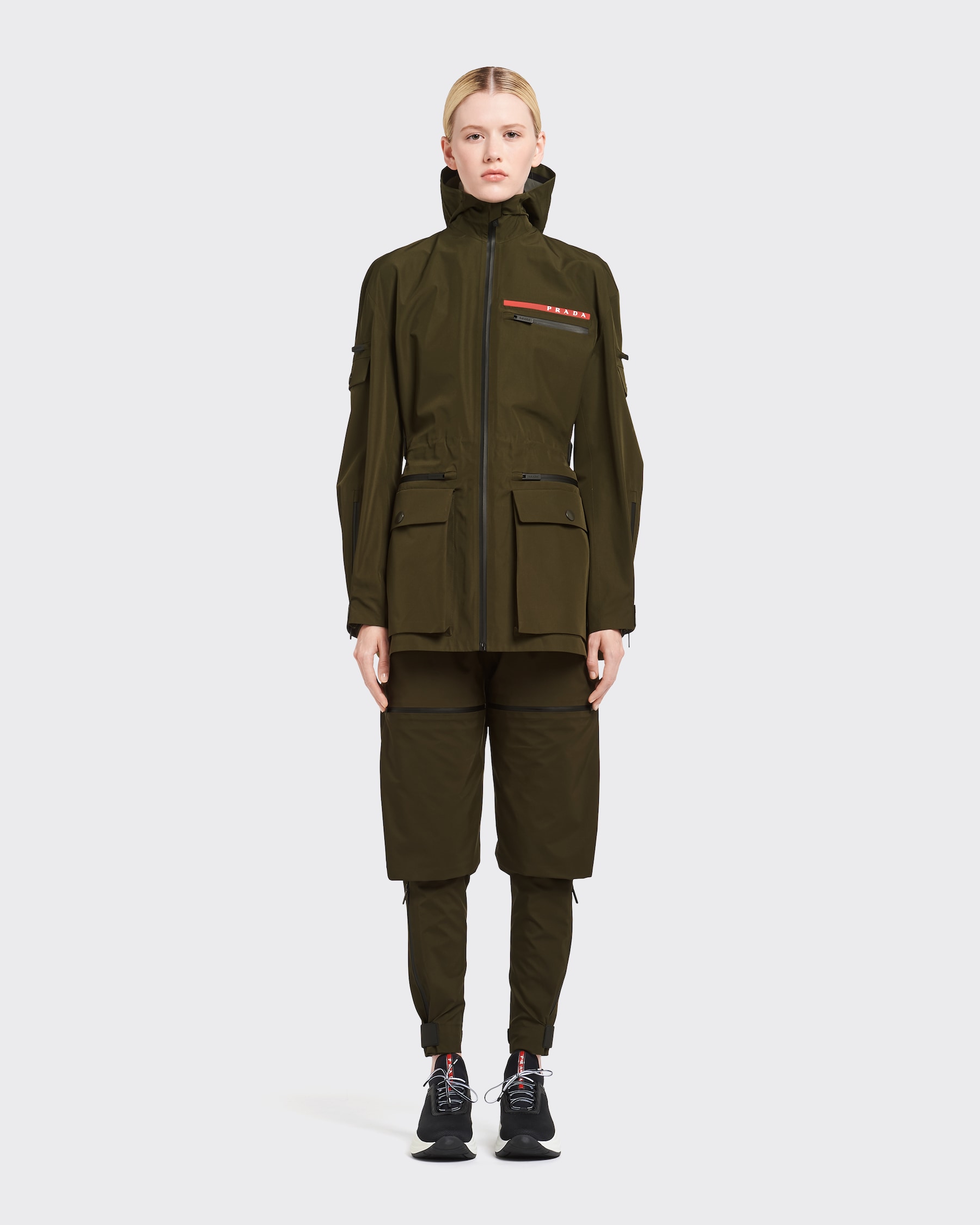 Military Green Gore-tex Pro Jacket | PRADA