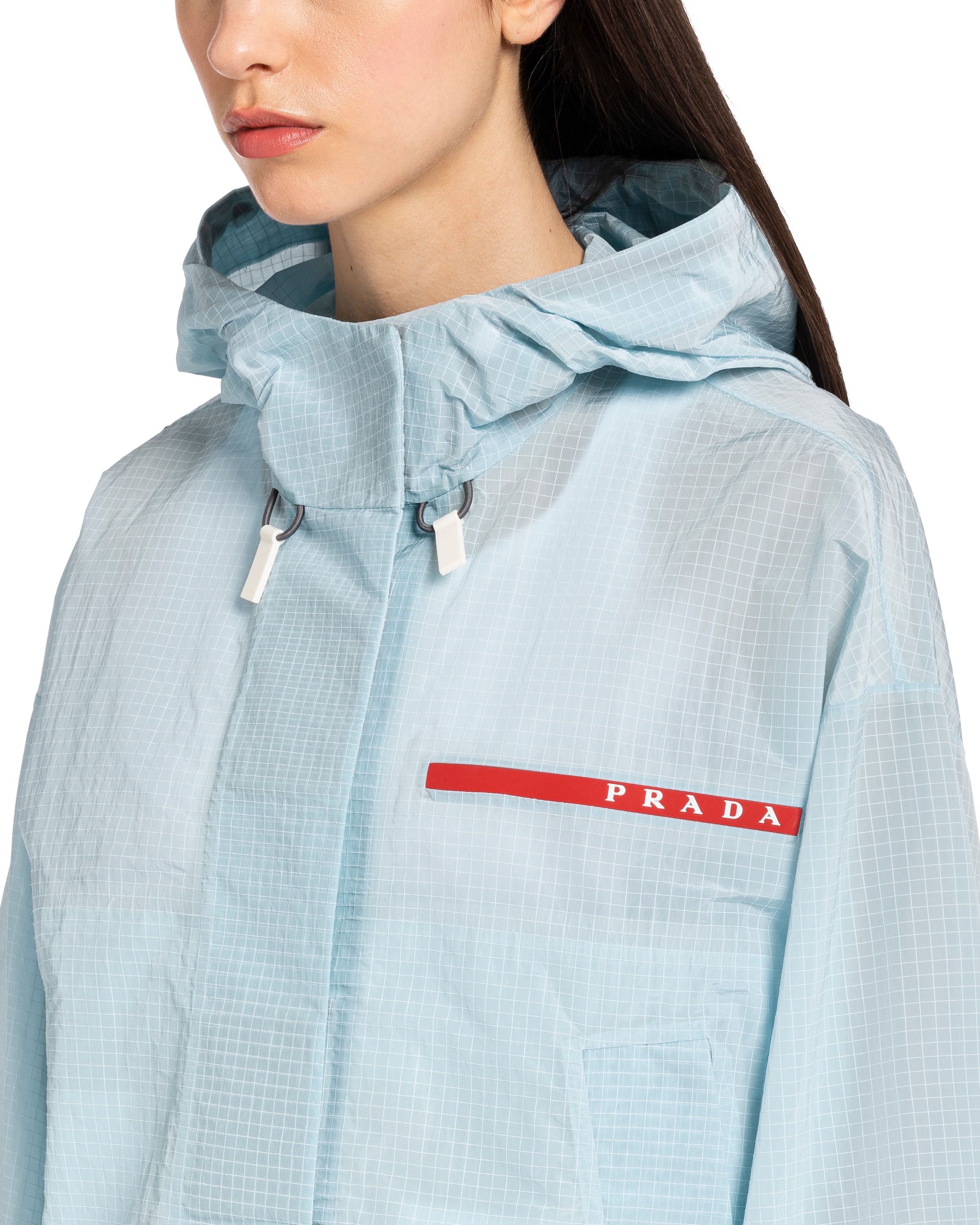 Ripstop hooded windbreaker | Prada
