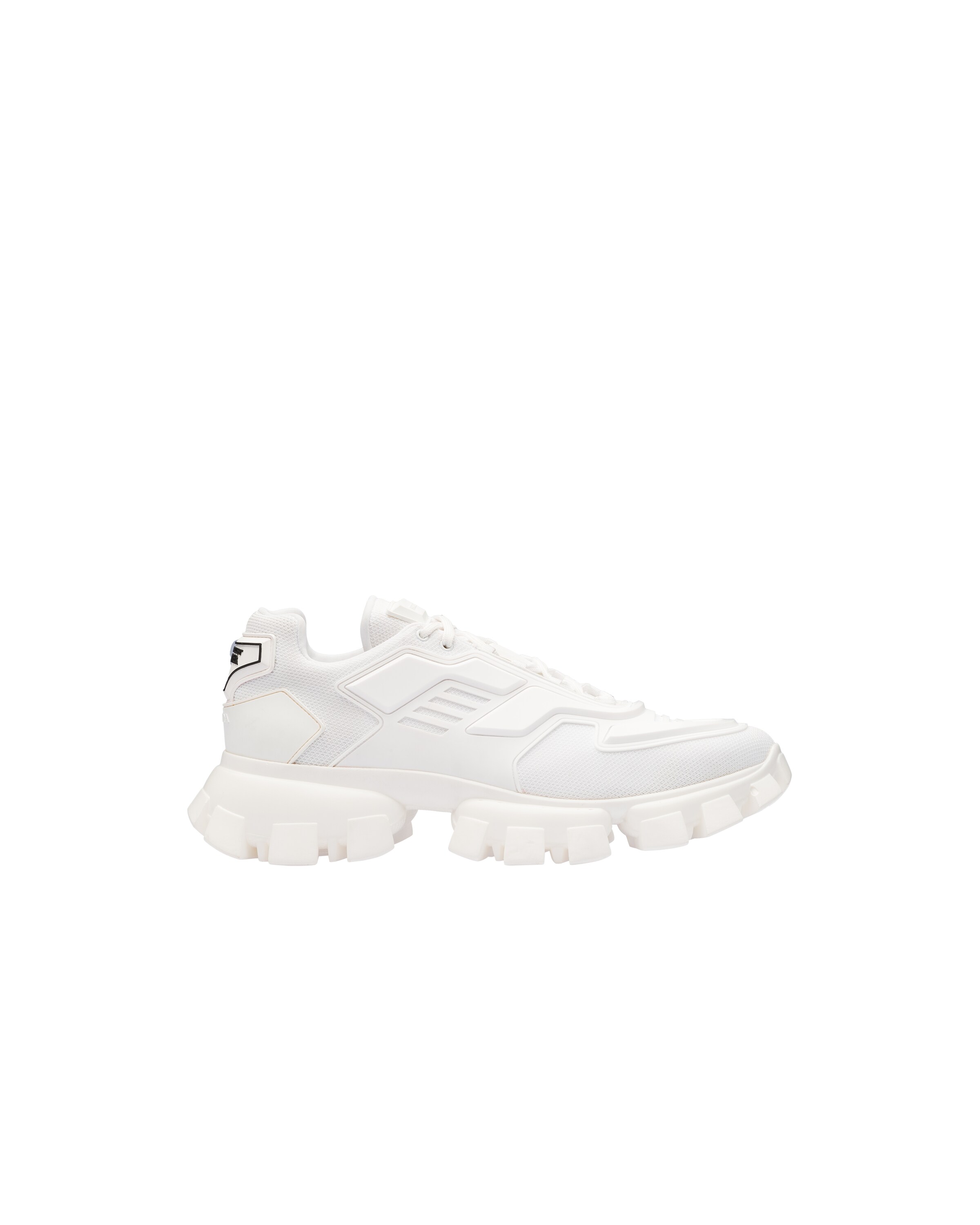 White Cloudbust Thunder Technical Fabric Sneakers | Prada