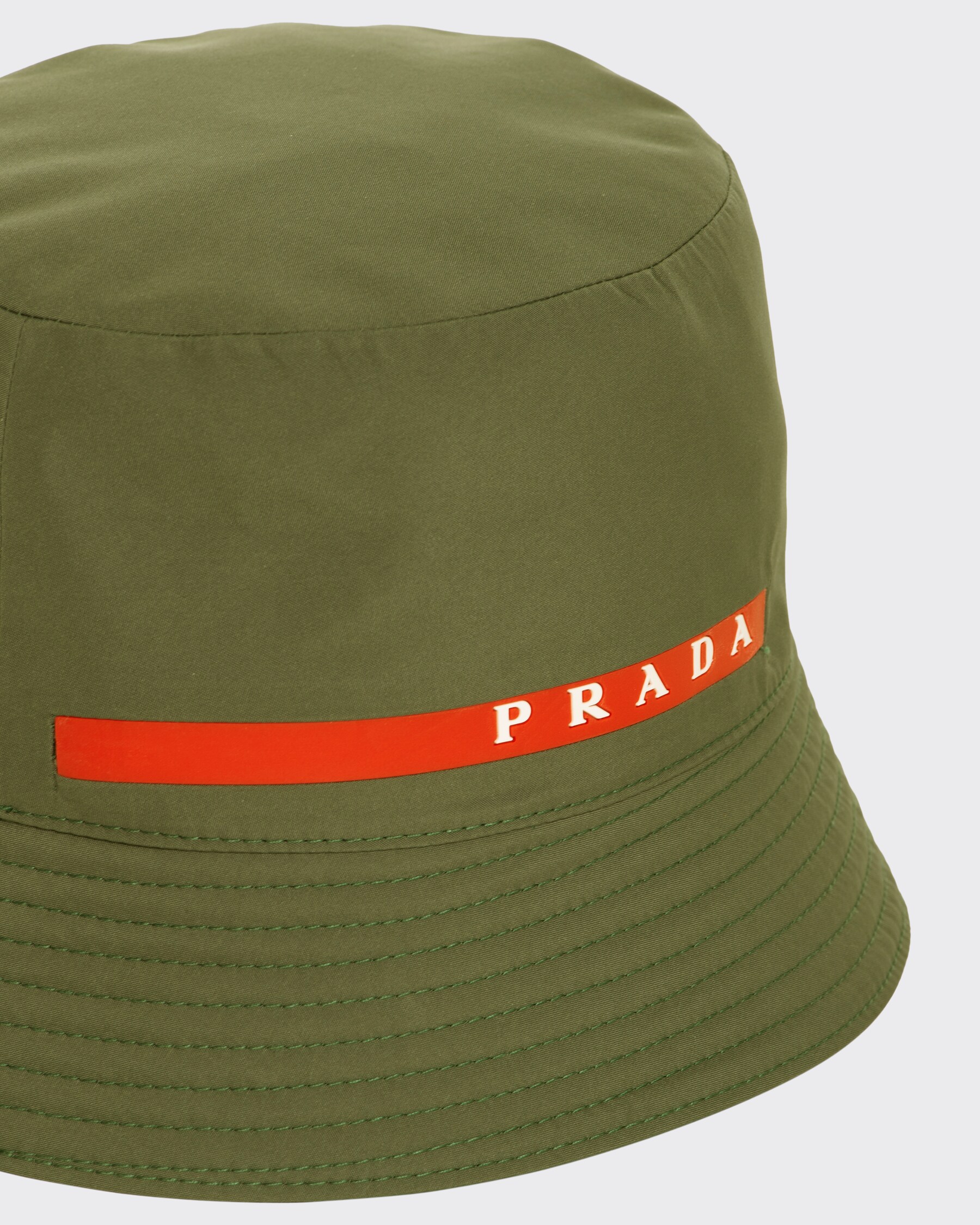 Military Green Technical Fabric Bucket Hat | PRADA