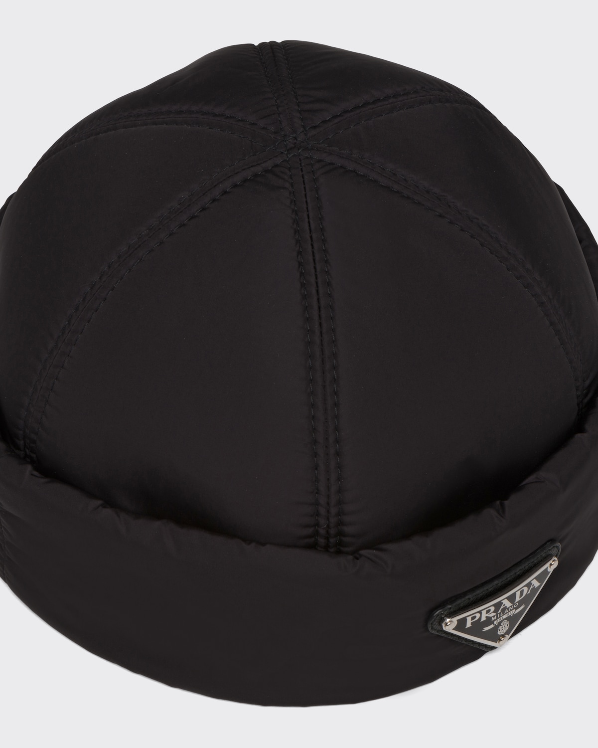 Black Re-nylon Beanie | PRADA
