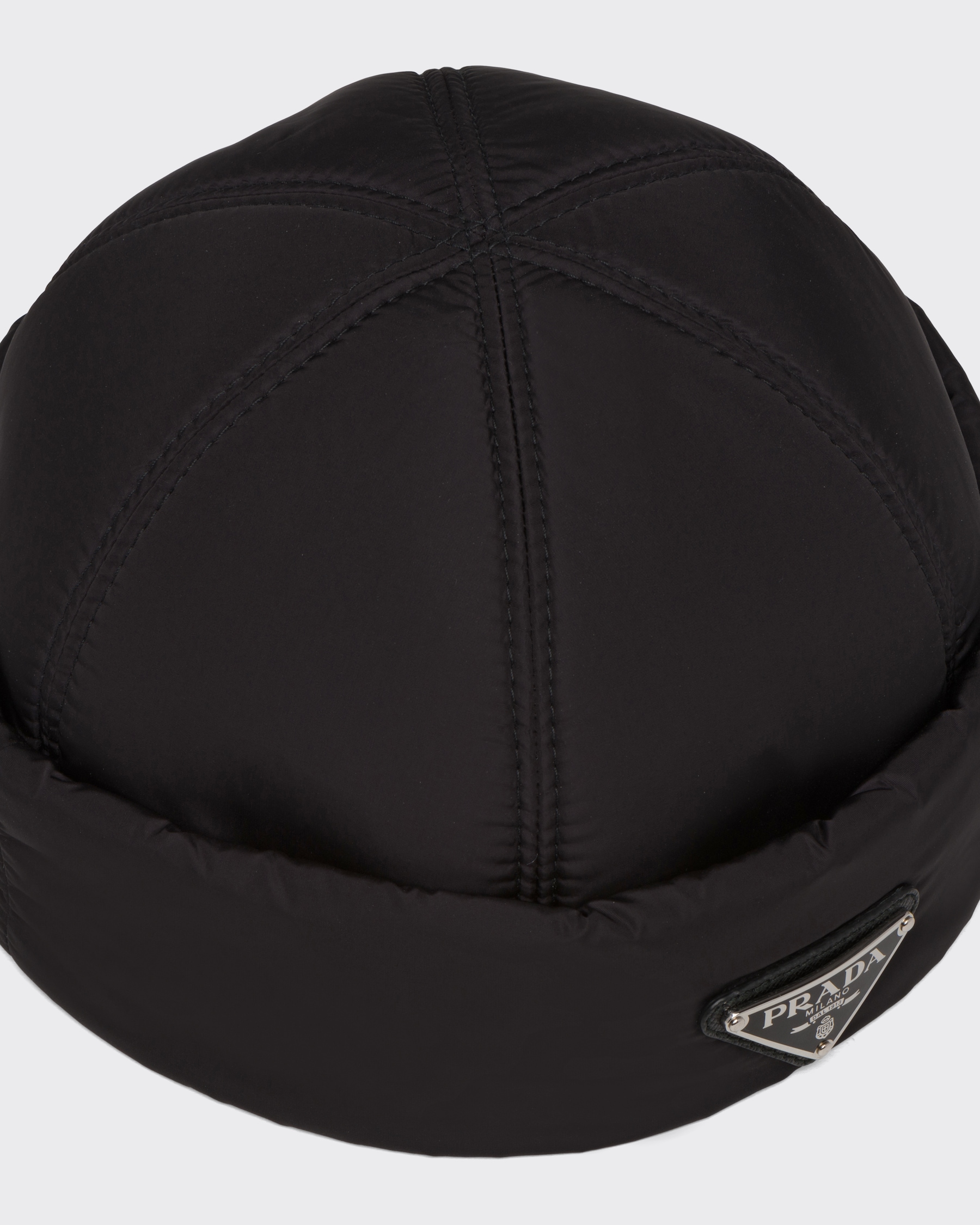 Black Re-nylon Beanie | PRADA