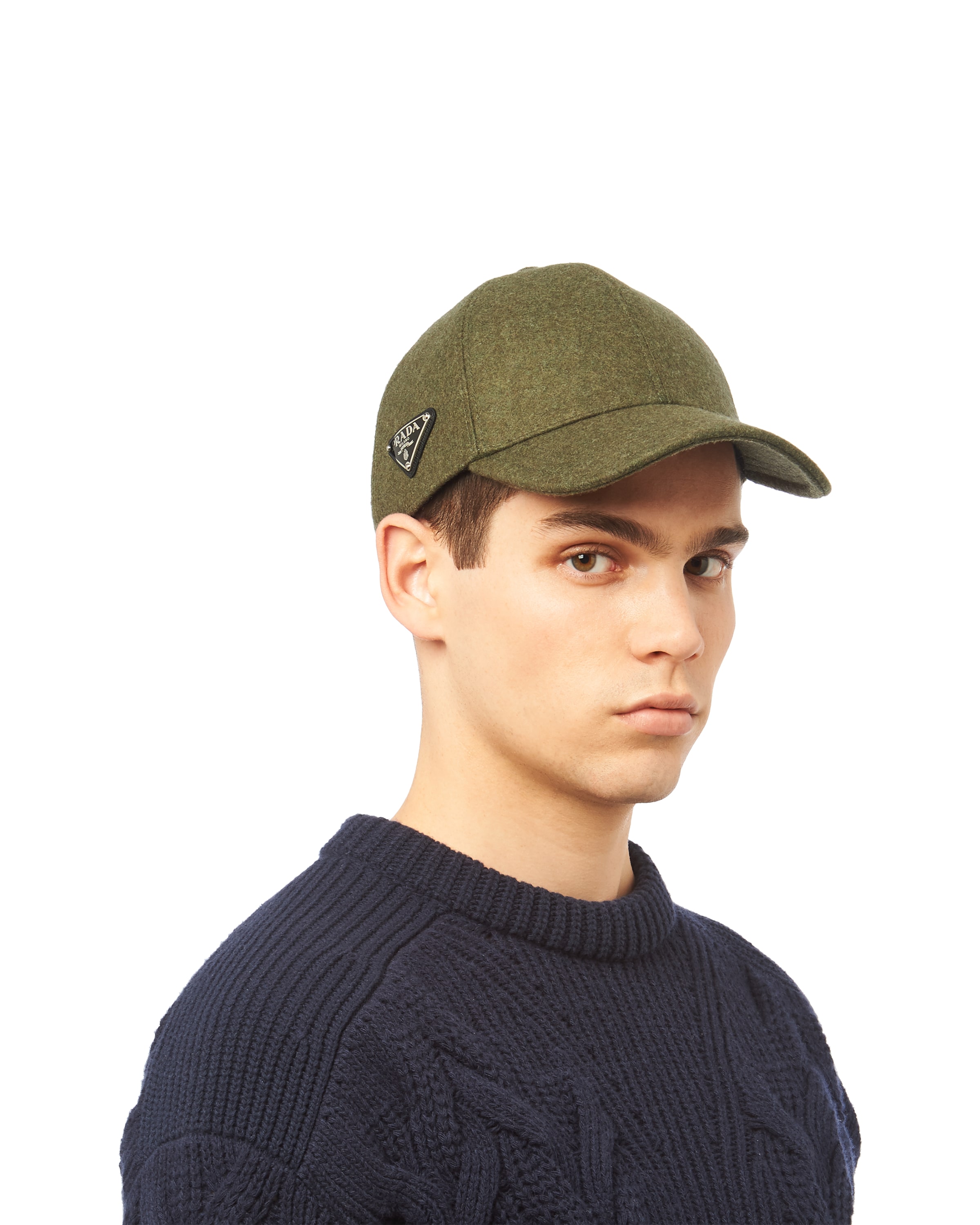 Loden Green Loden baseball cap | Prada
