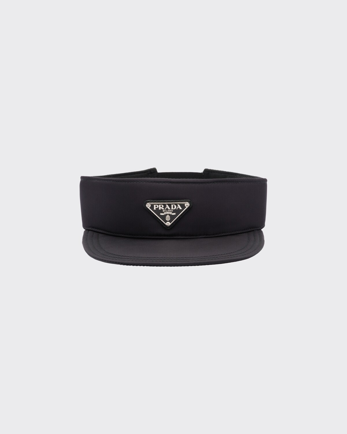 Black Fabric Visor | PRADA