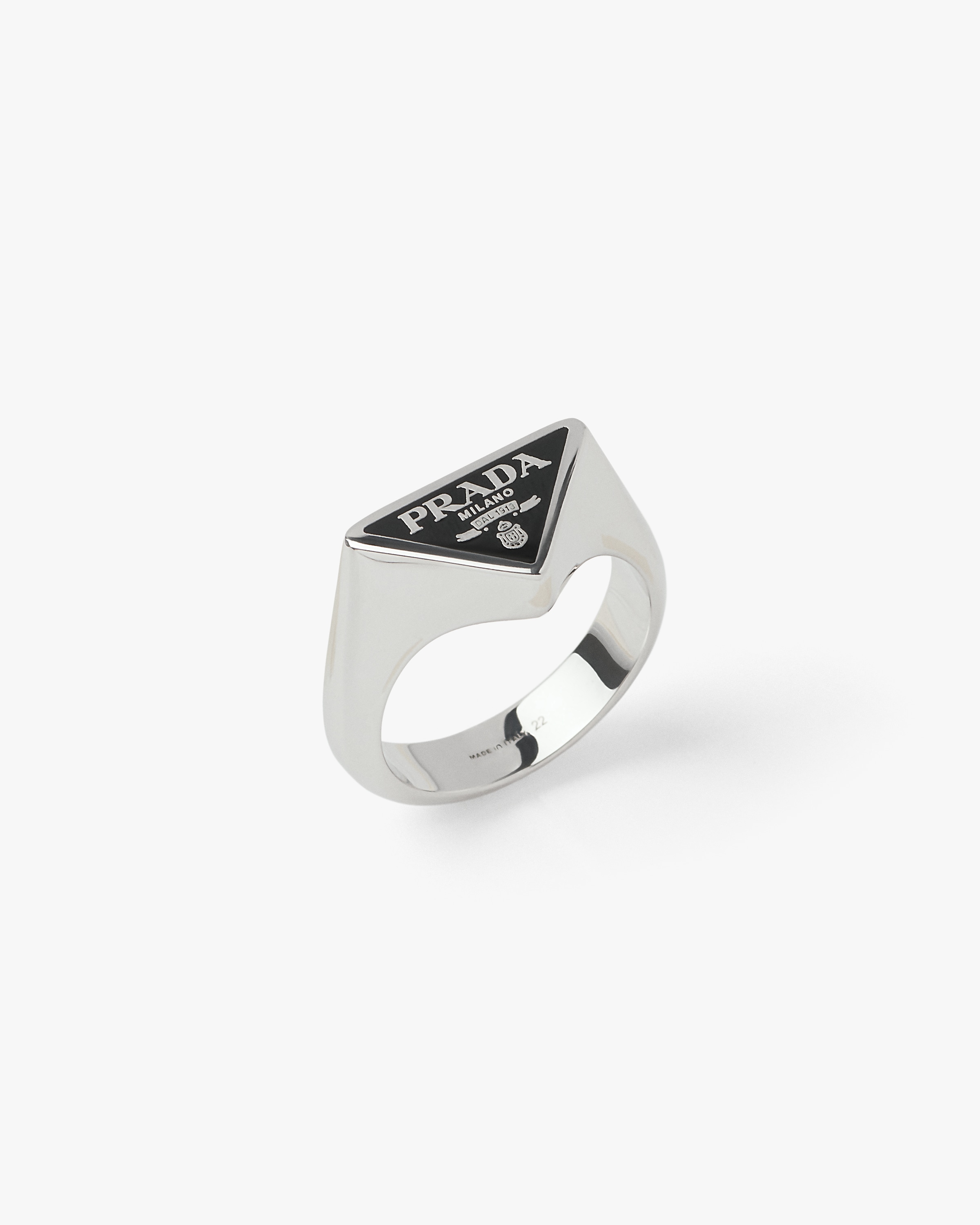 Black Prada Symbole ring | Prada