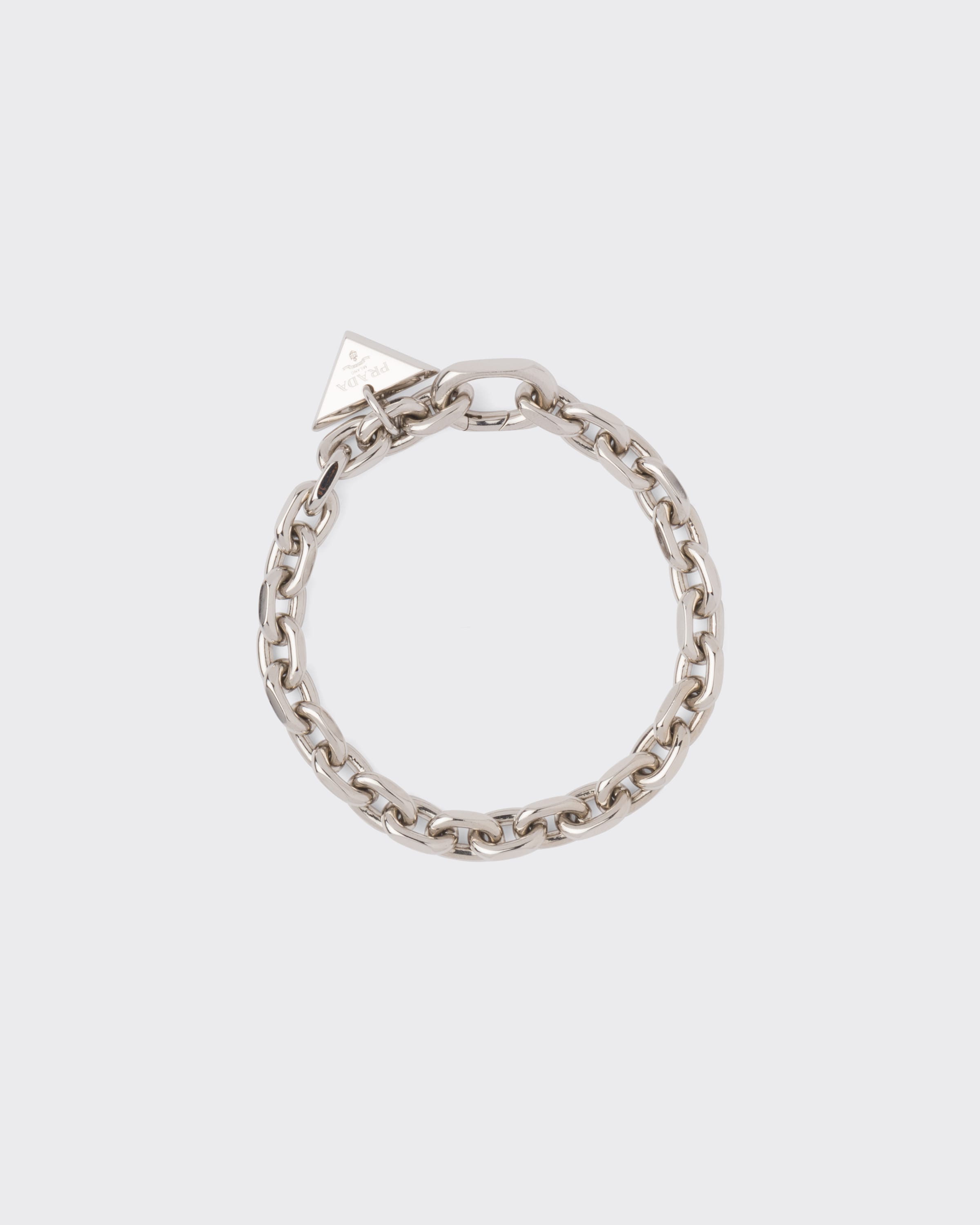 Silver Chain Jewels Bracelet | PRADA