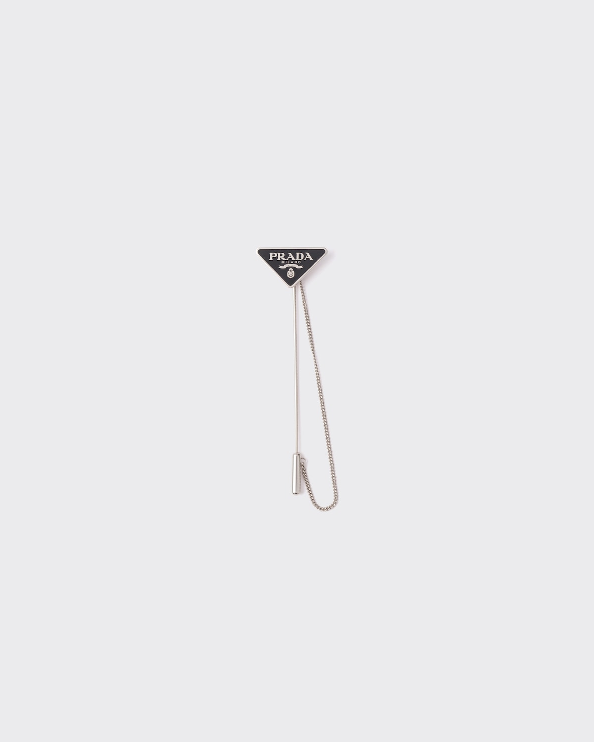Black Prada Symbole Brooch | PRADA - United States