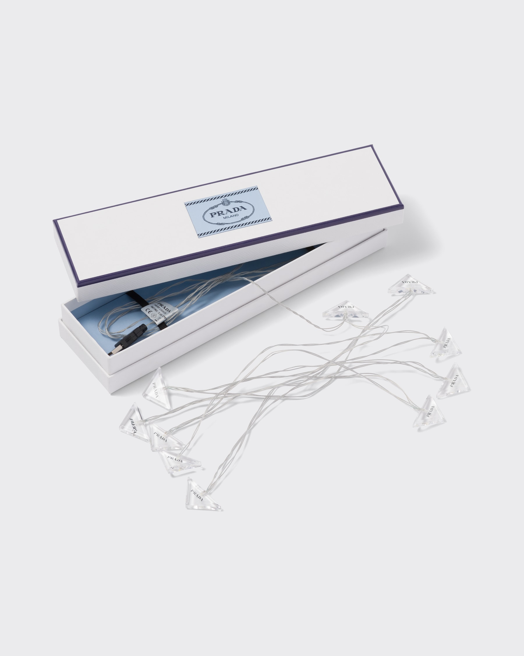 White Plexiglas Fairy Lights | PRADA