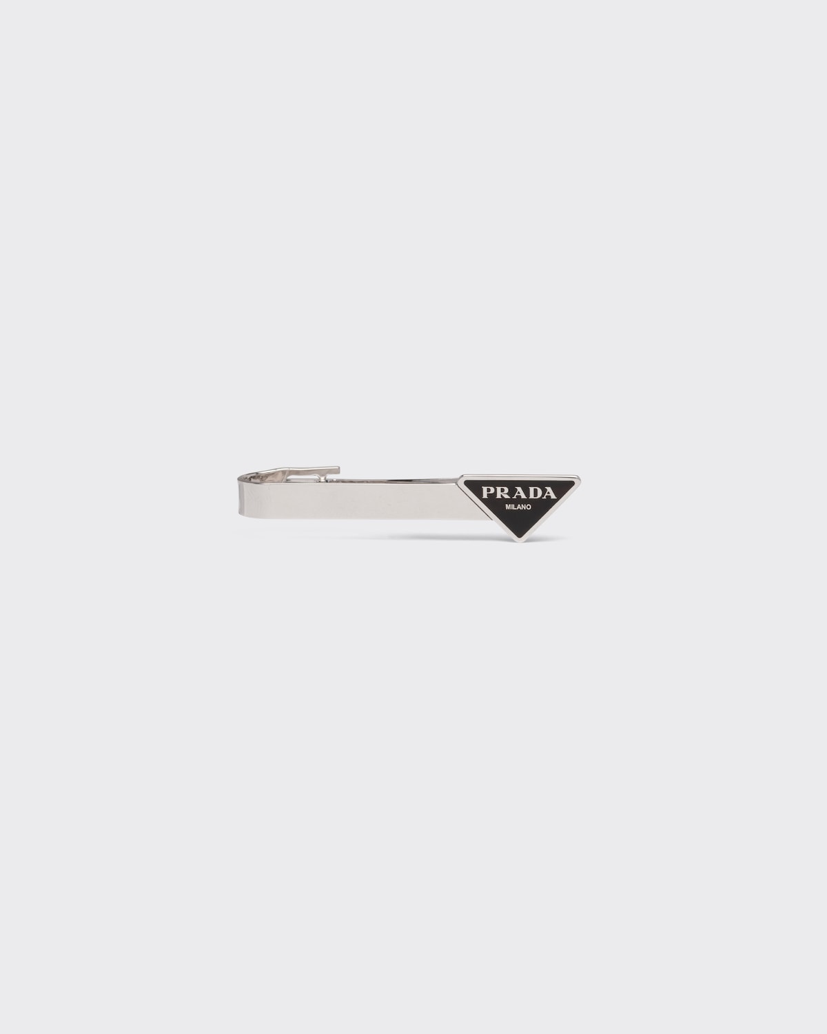 Black Sterling Sliver Tie Clip | PRADA
