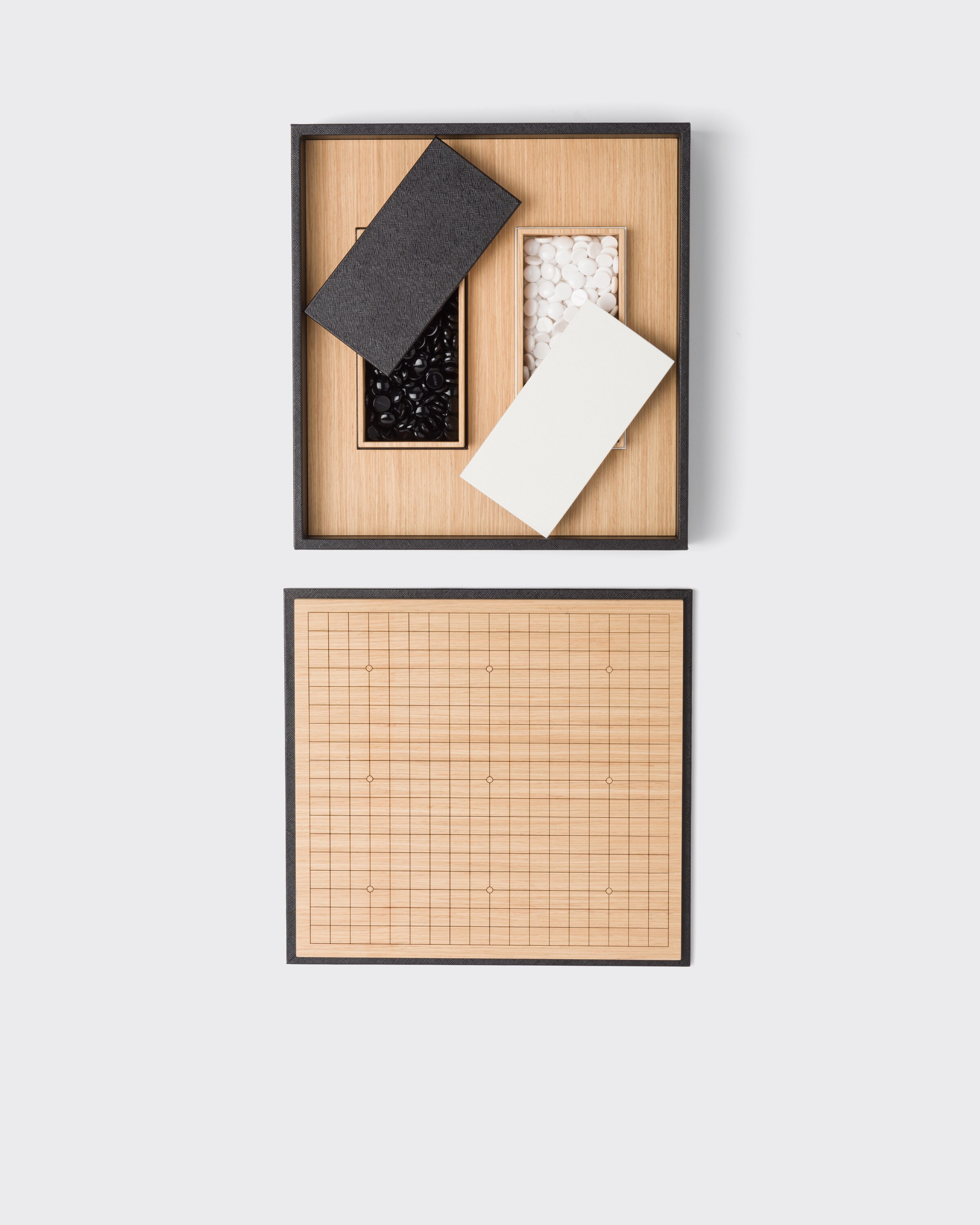 Black Saffiano Leather Go Set | PRADA