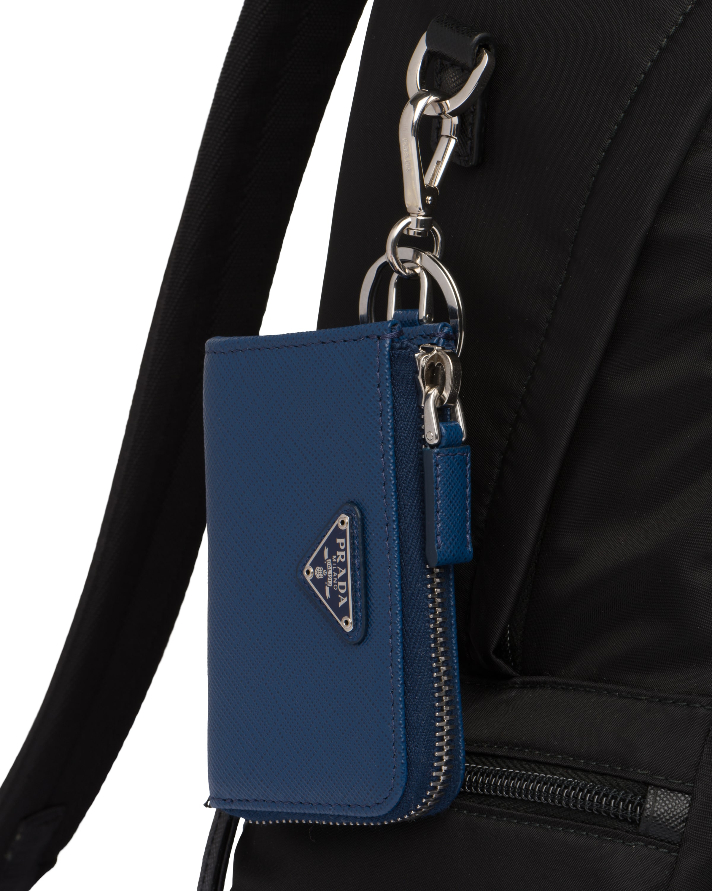 Saffiano Leather Mini Pouch | Prada