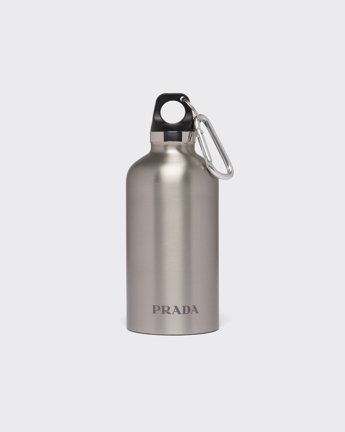 Silver Stainless Steel Insulated Water Bottle, 350 Ml | PRADA