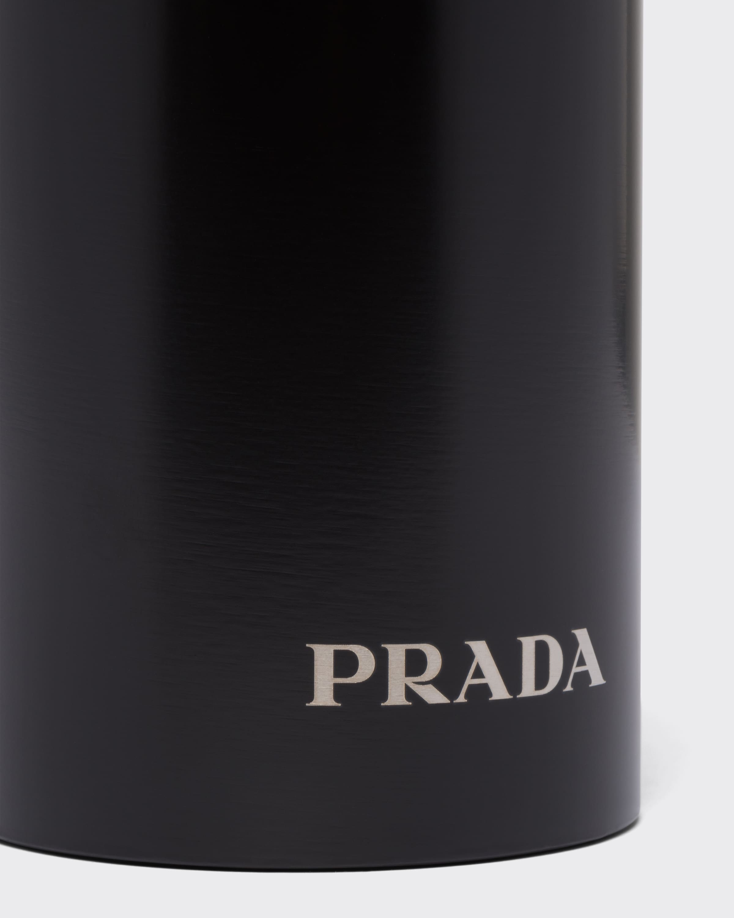 Botella De Agua Isotérmica De Acero Inoxidable De 500 Ml Negro | PRADA