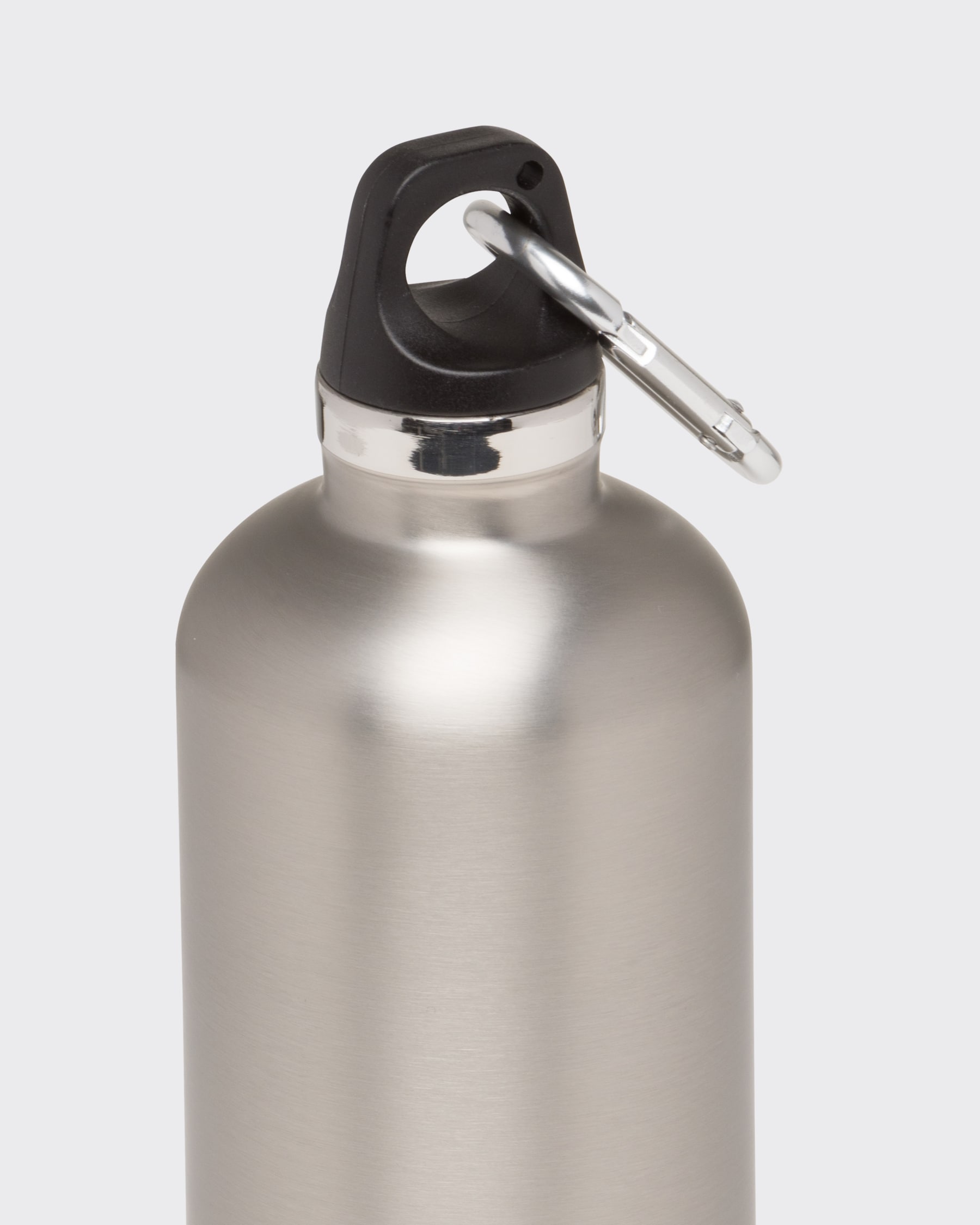 Silver Stainless Steel Insulated Water Bottle, 500 Ml | PRADA