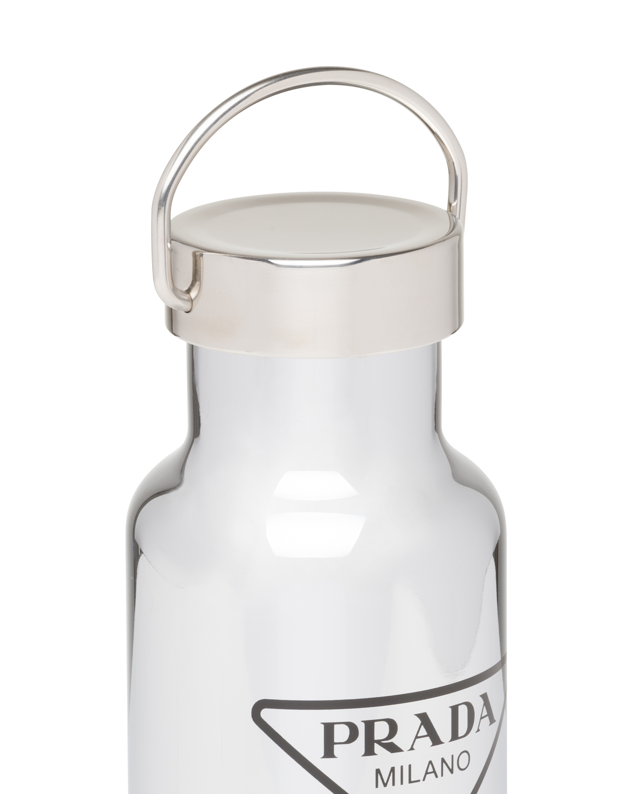 스테인리스 스틸 단열 물병, 500ml 실버/블랙 | Prada