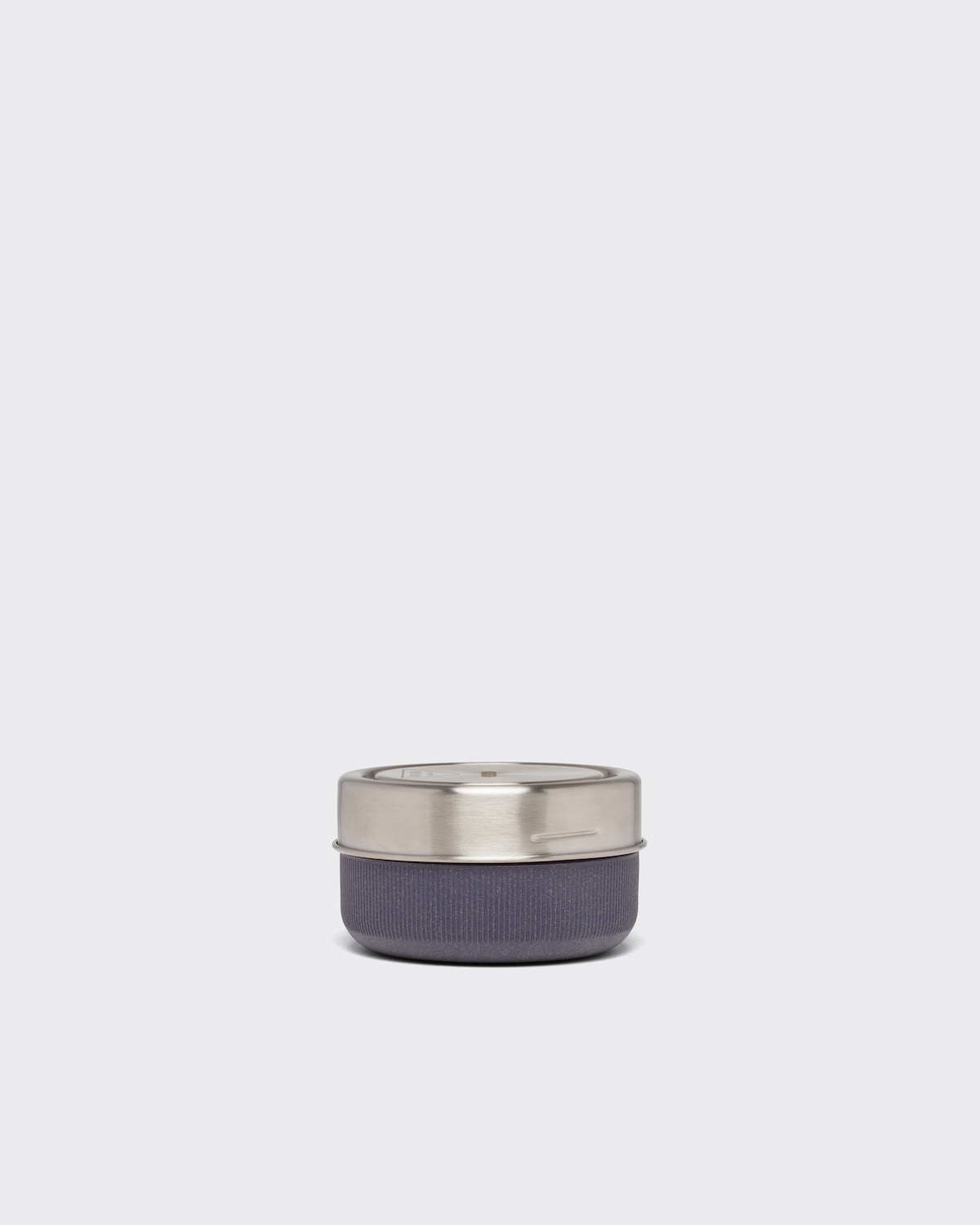 Steel Gray Glass Lunch Bowl, 750 Ml | PRADA