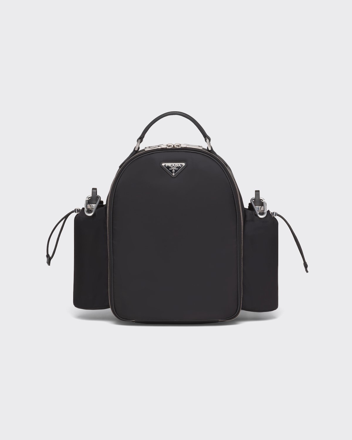 Black Fully Equipped Re-nylon Picnic Backpack | PRADA