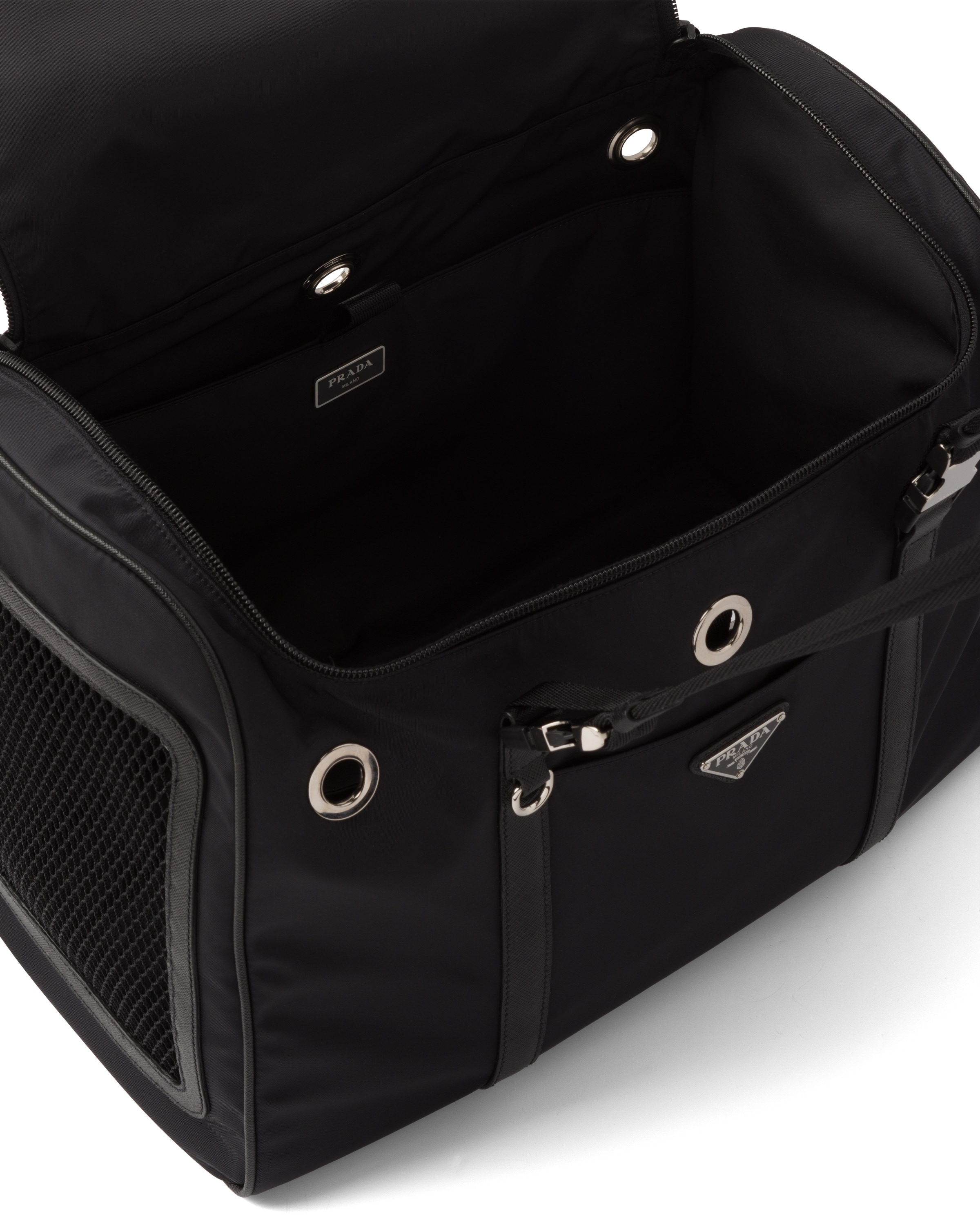 Re-Nylon and Saffiano leather pet bag | Prada