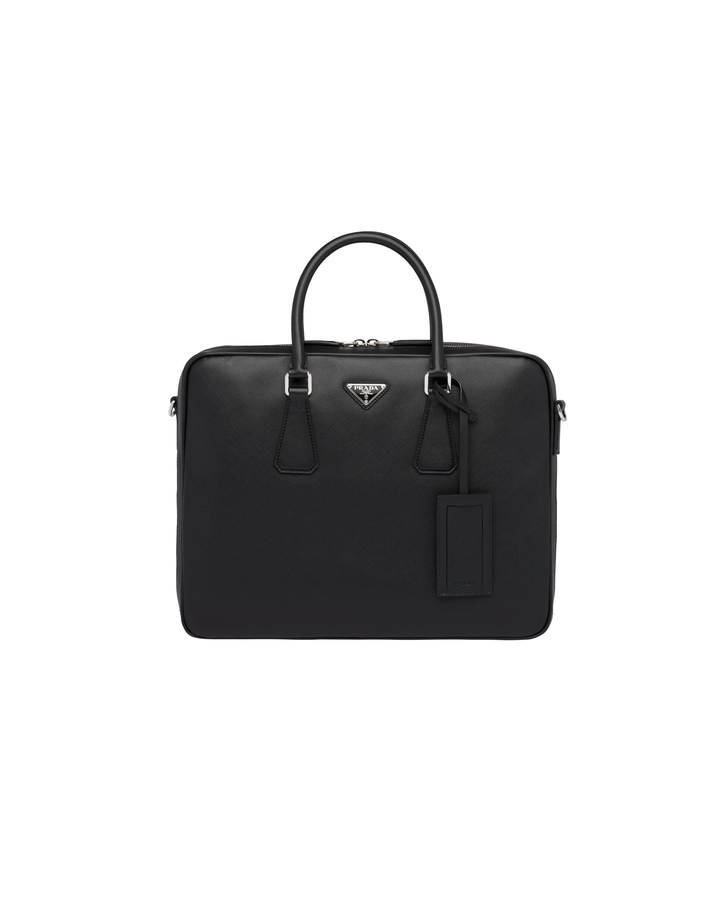 Saffiano Leather Work Bag | Prada
