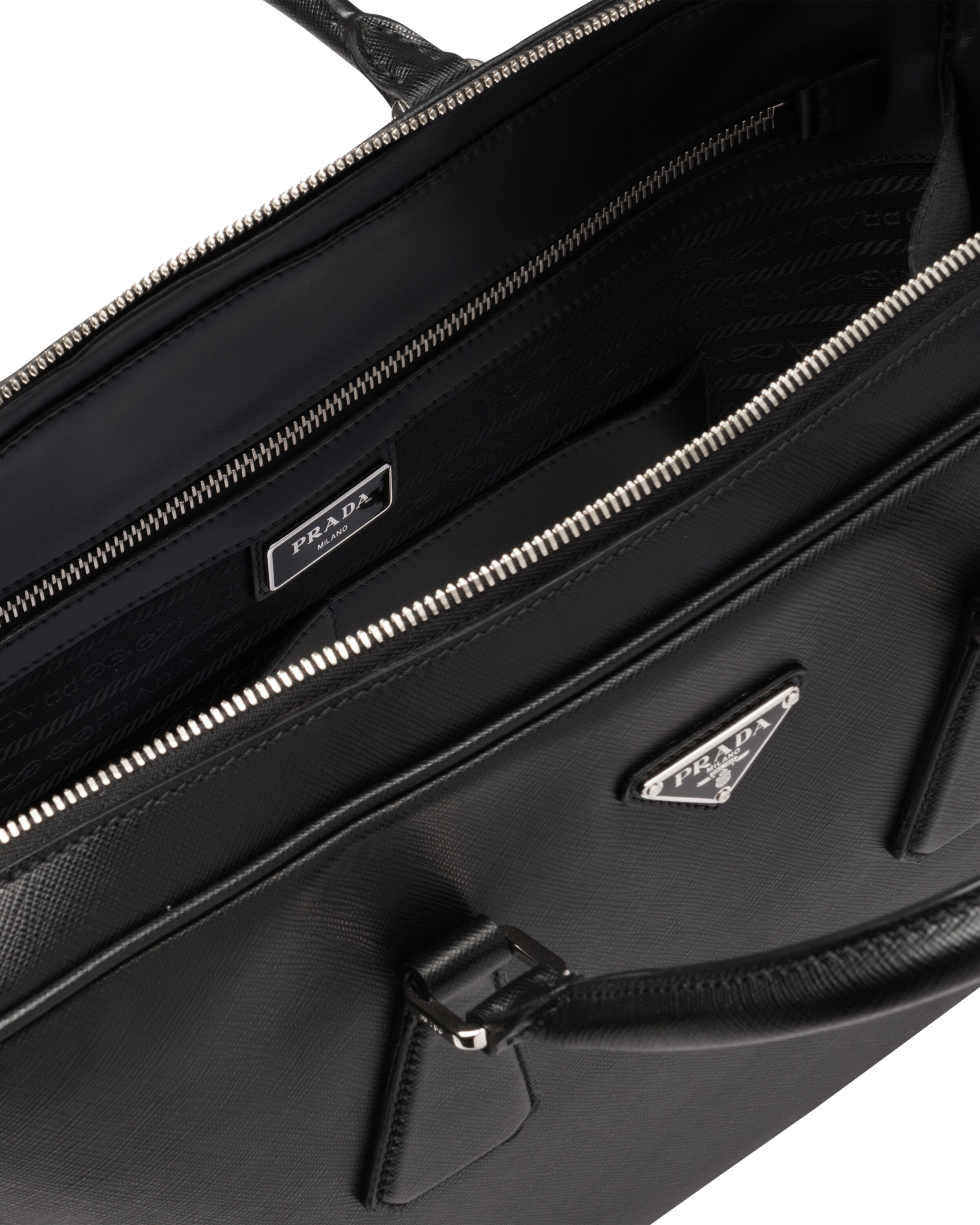 Saffiano Leather Work Bag | Prada
