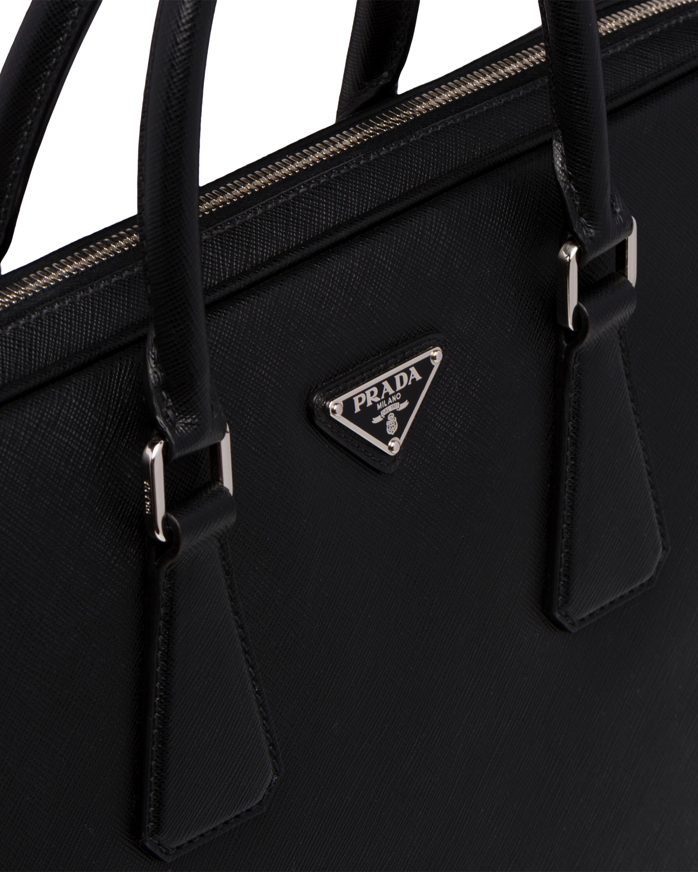 Saffiano Leather Work Bag | Prada