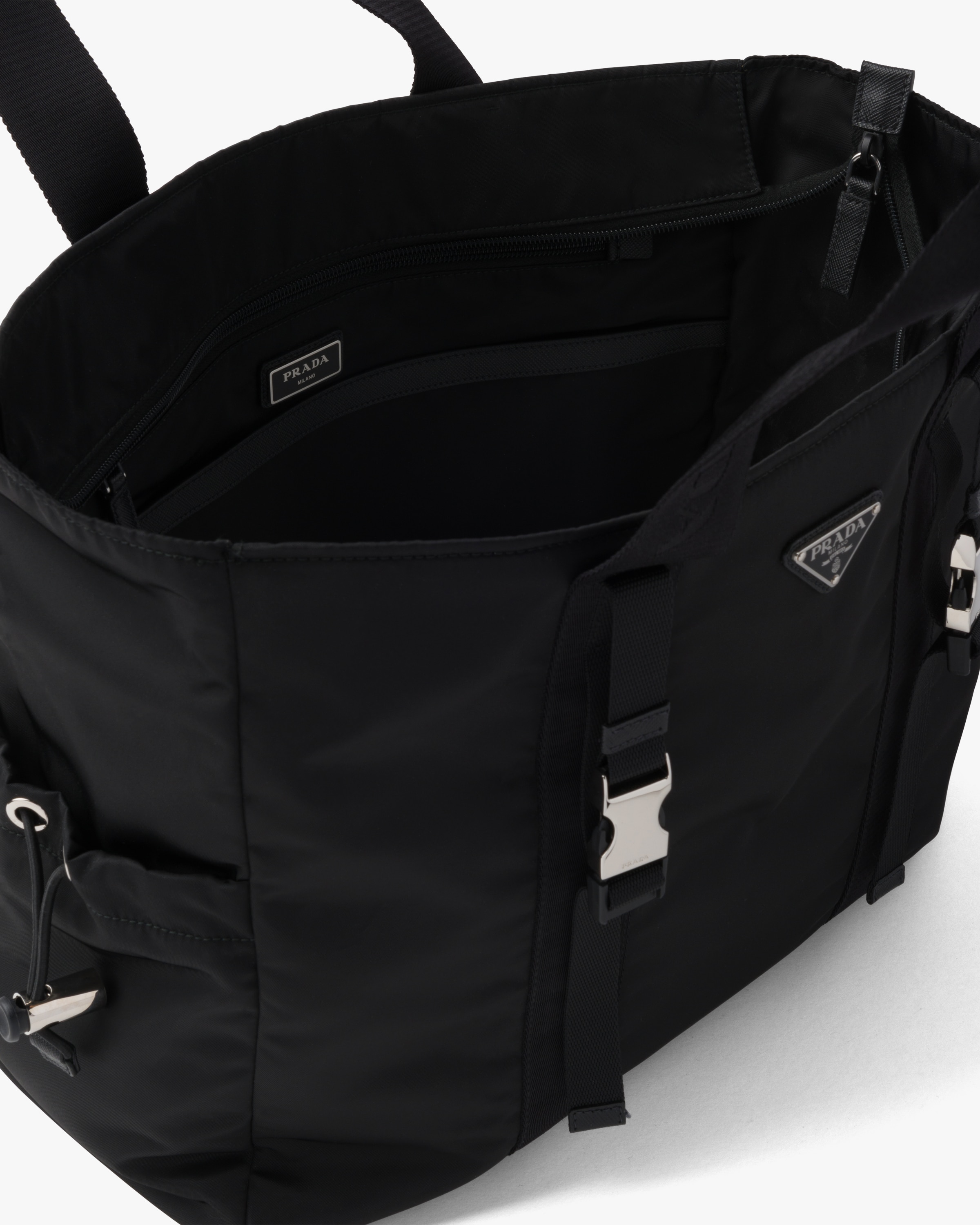 Black Nylon Tote Bag | Prada