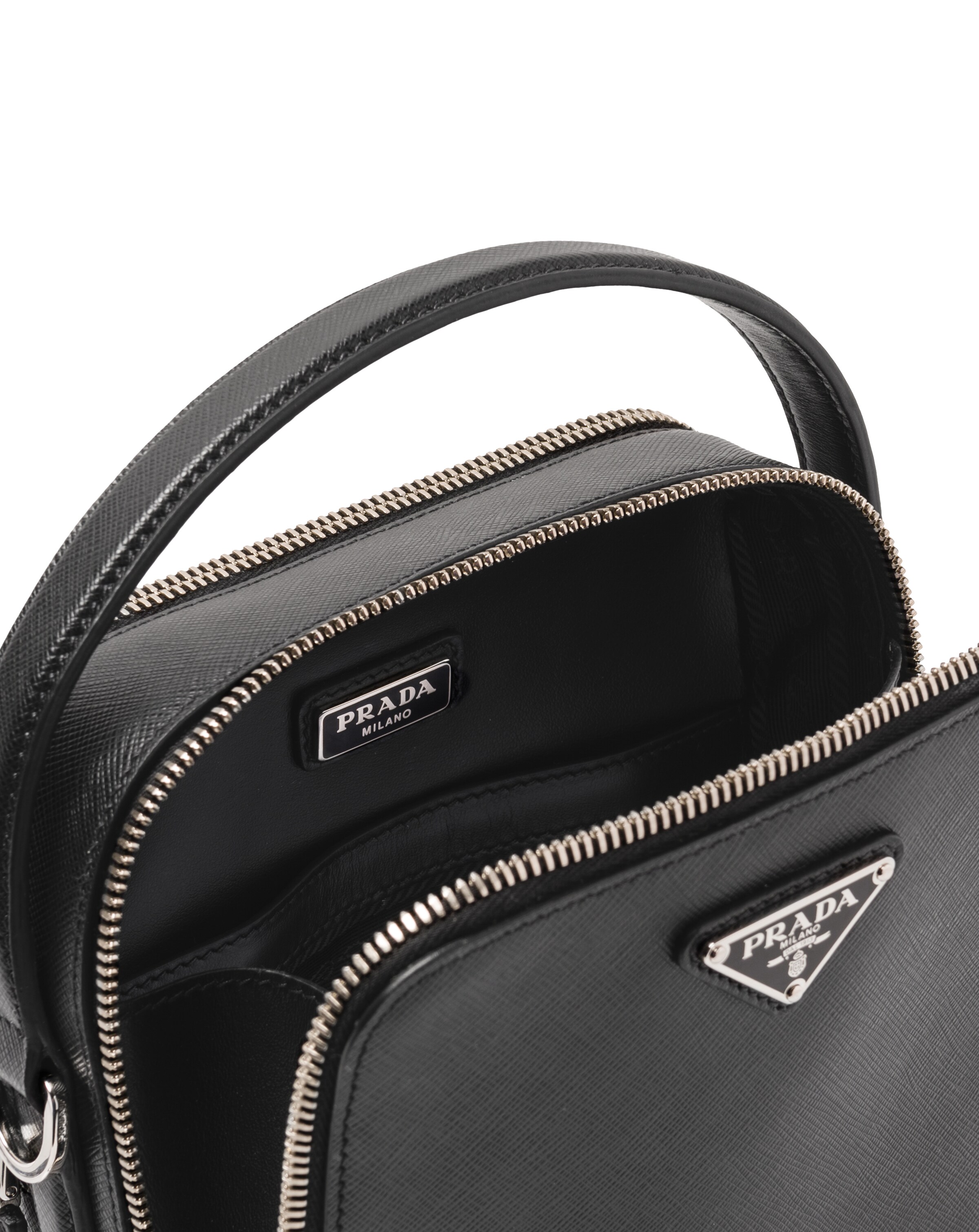 Saffiano Leather Prada Brique Bag | Prada