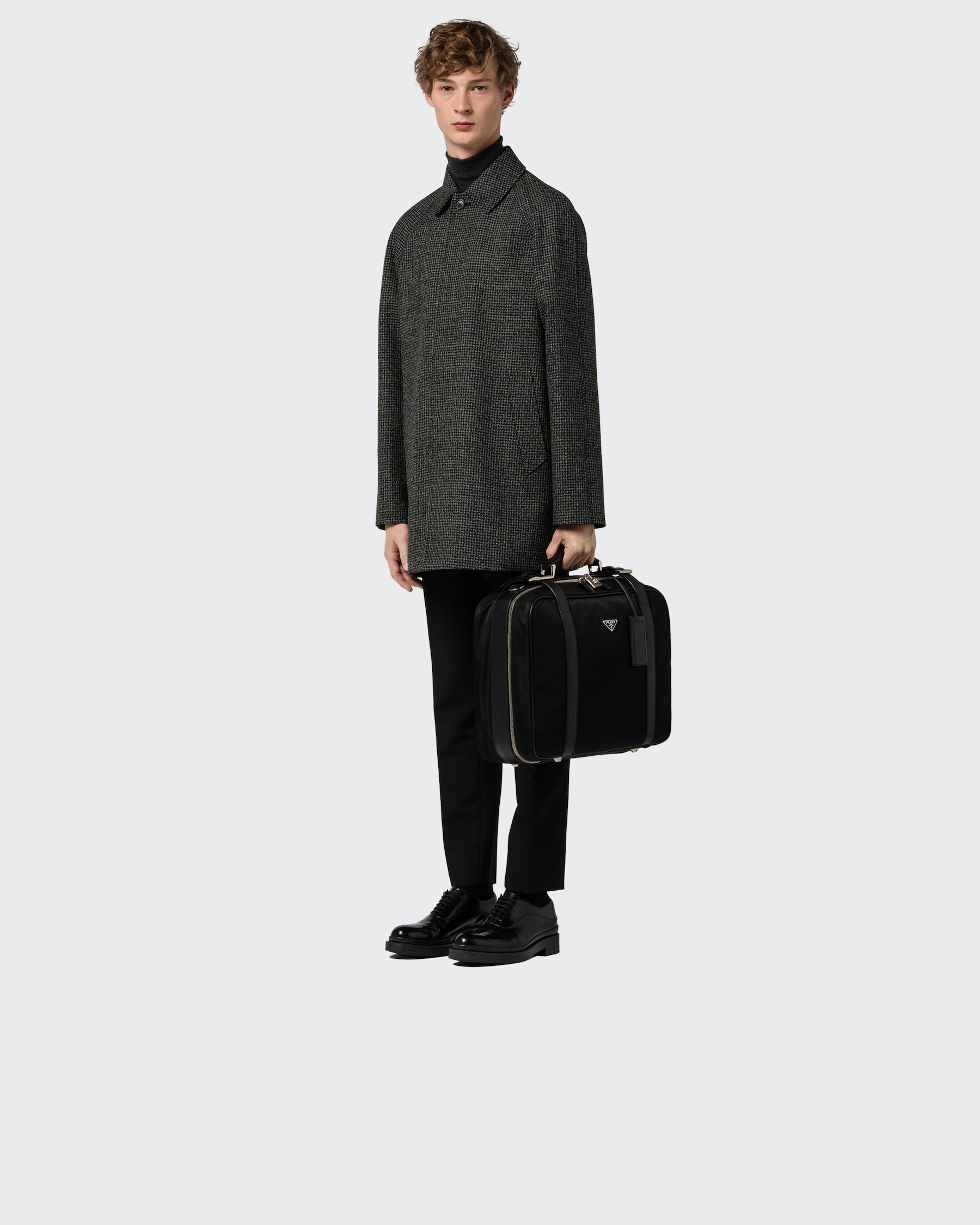 Black Fabric Suitcase | PRADA