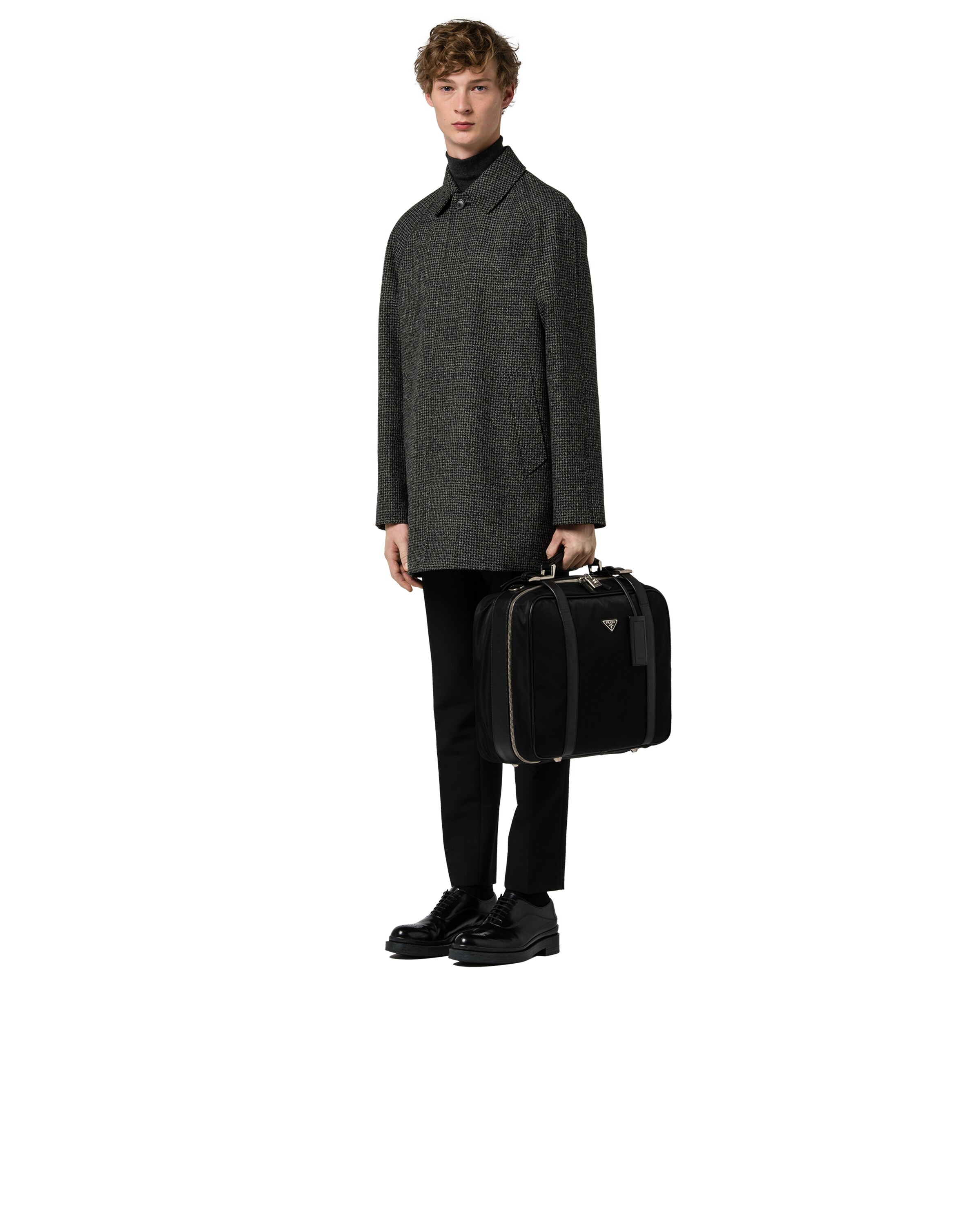 Black Fabric Suitcase | Prada