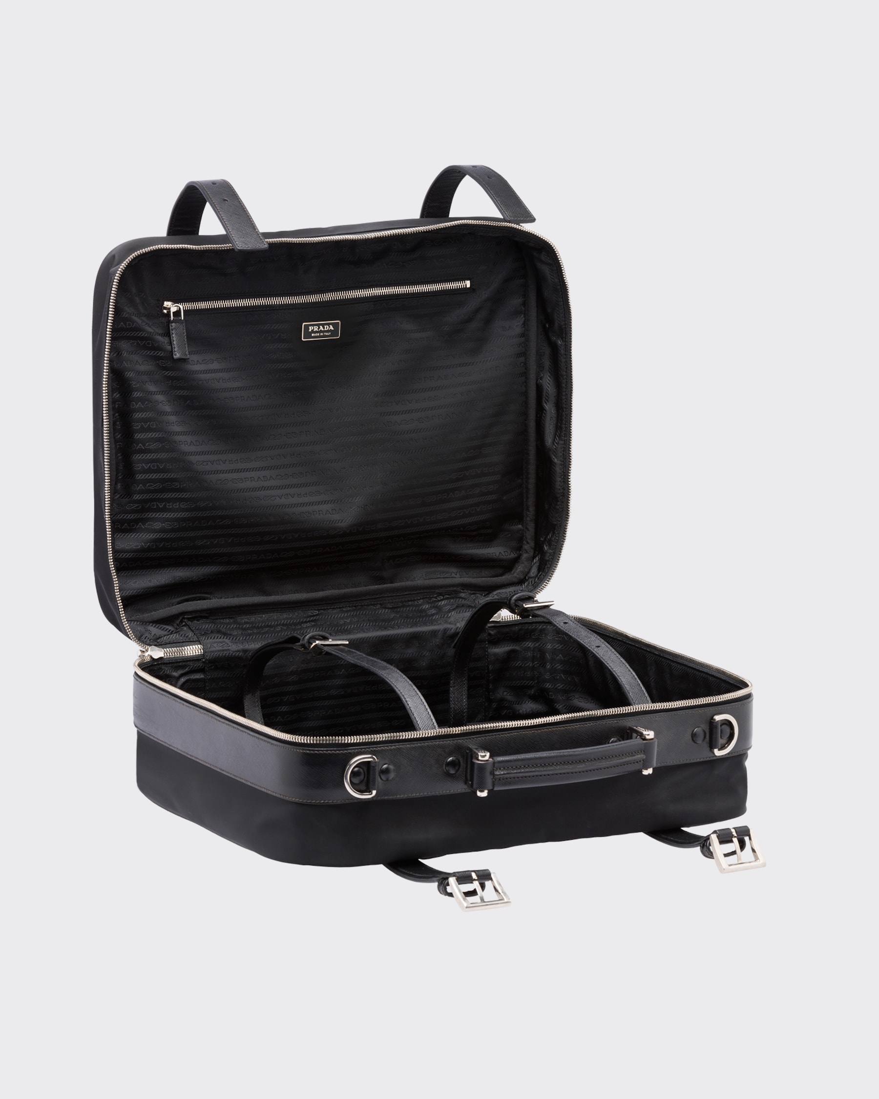 Black Fabric Suitcase | PRADA