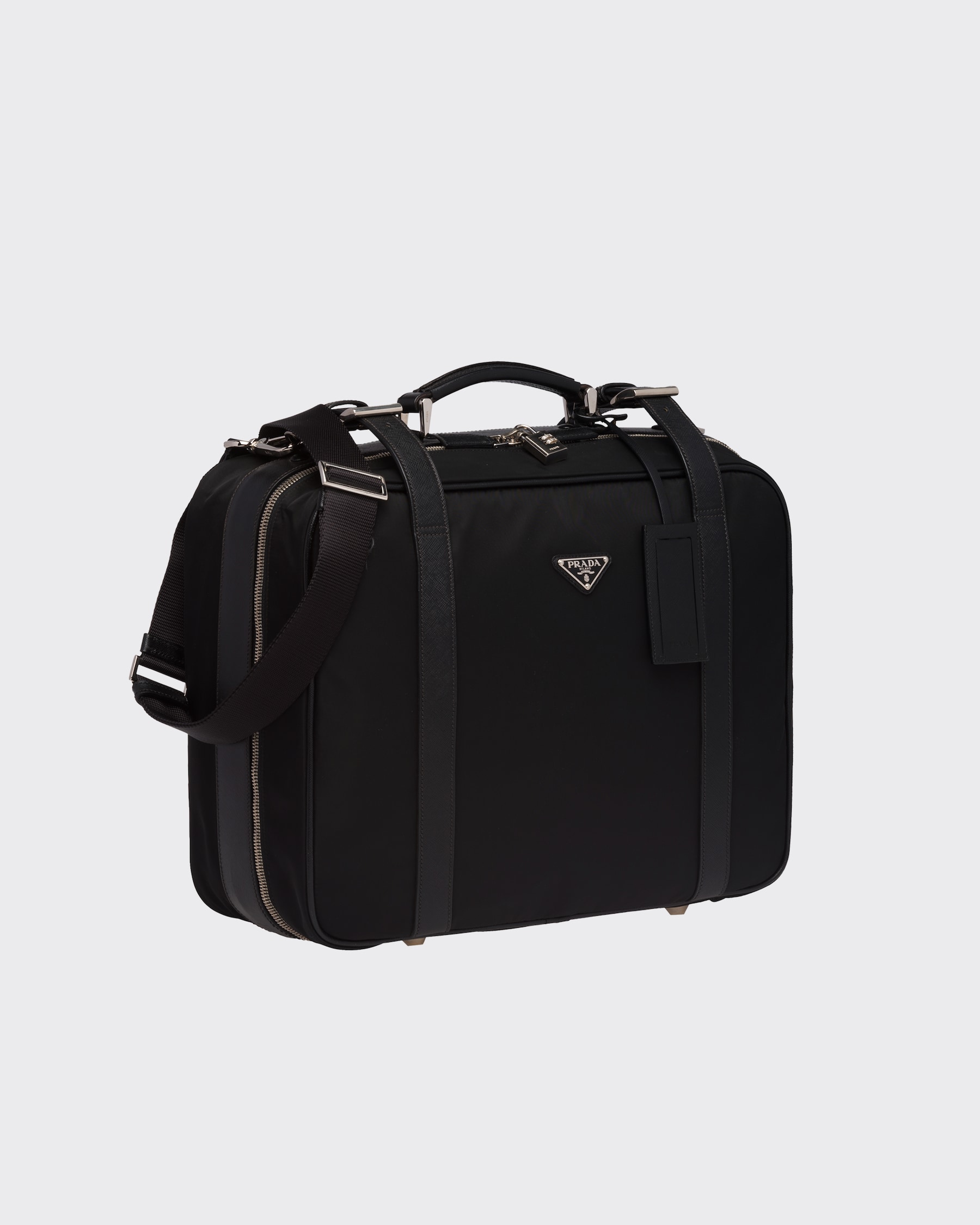 Black Fabric Suitcase | PRADA