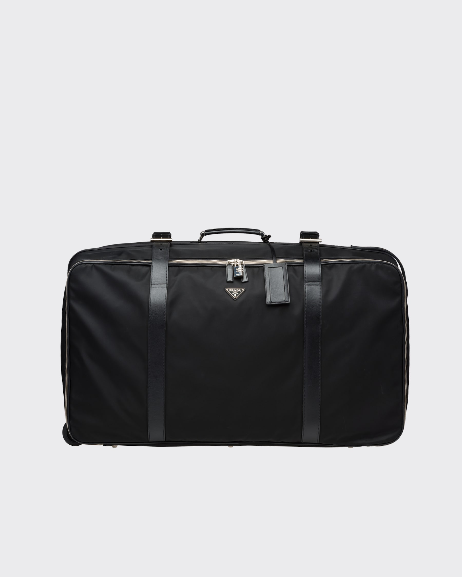 Black Nylon Semi-rigid Suitcase | PRADA