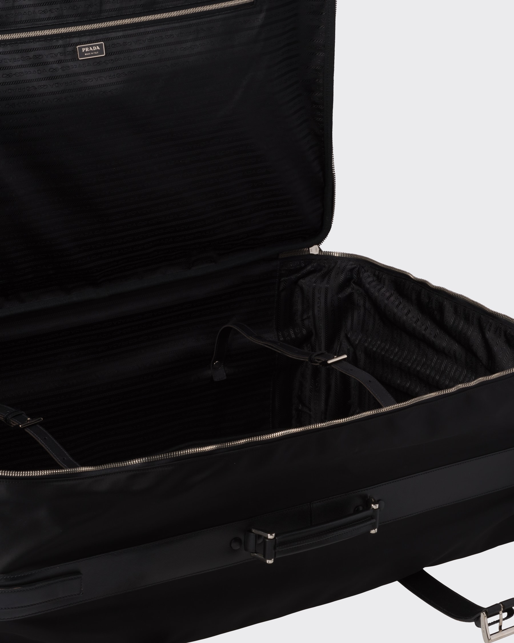 Black Nylon Semi-rigid Suitcase | PRADA