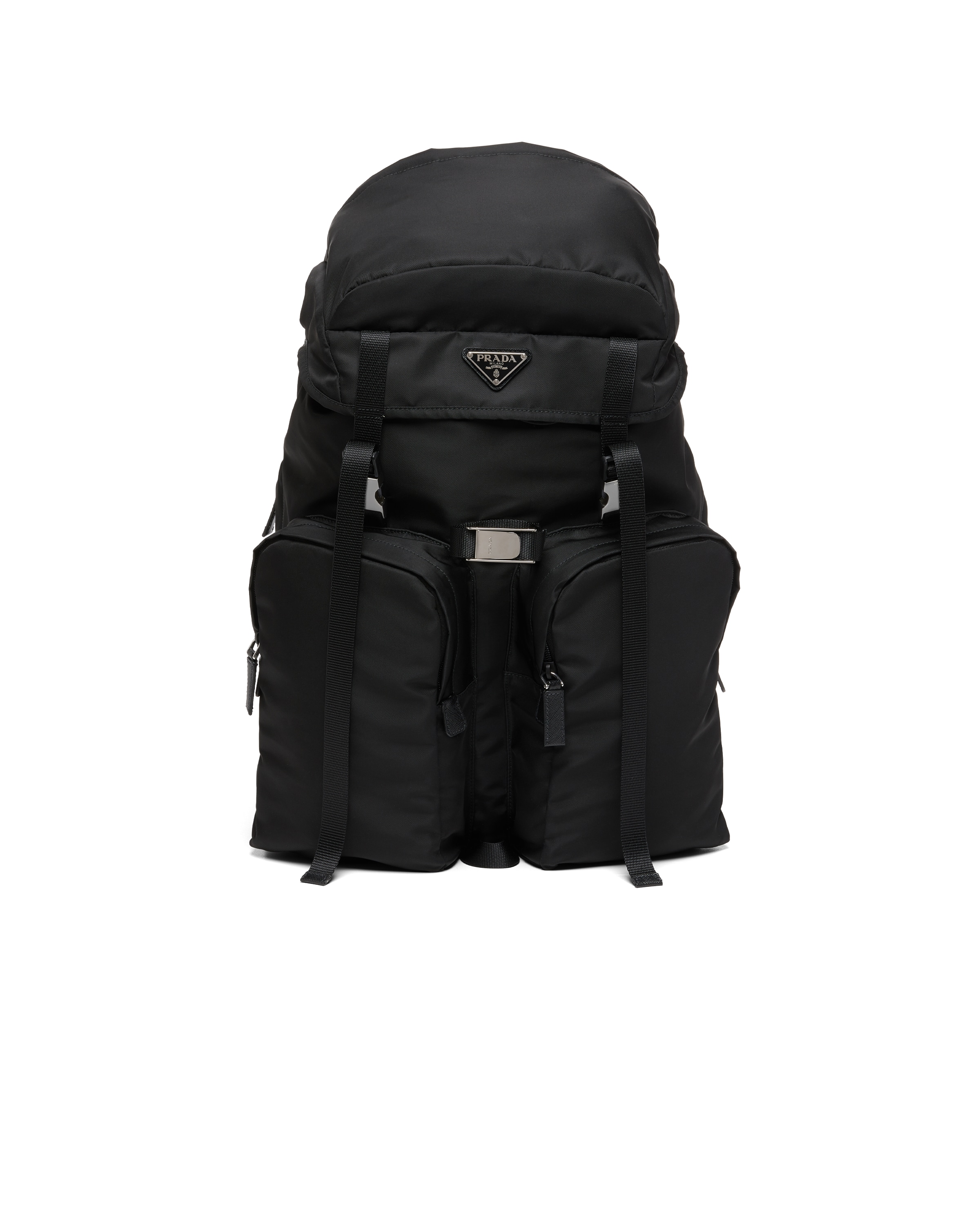 Nylon and Saffiano leather backpack | Prada