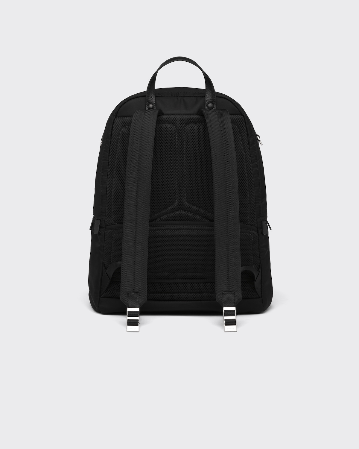 Black Re-nylon And Saffiano Leather Backpack | PRADA