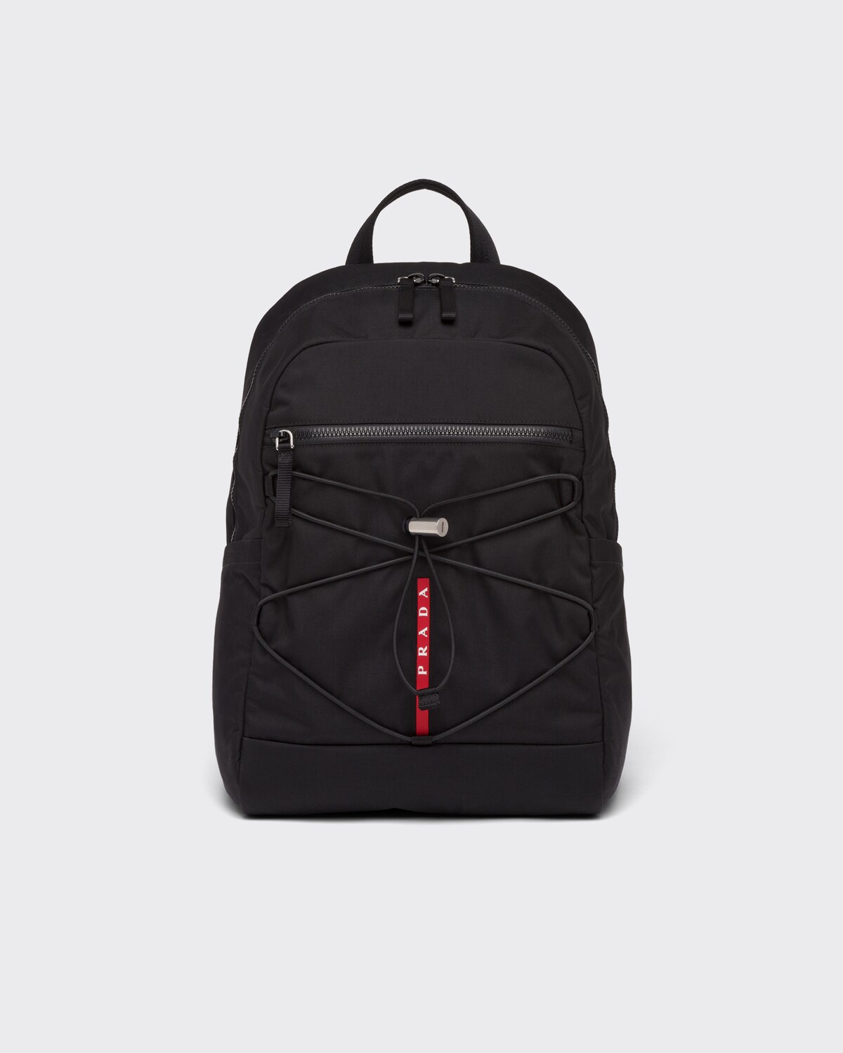 Black Technical Fabric Backpack | PRADA