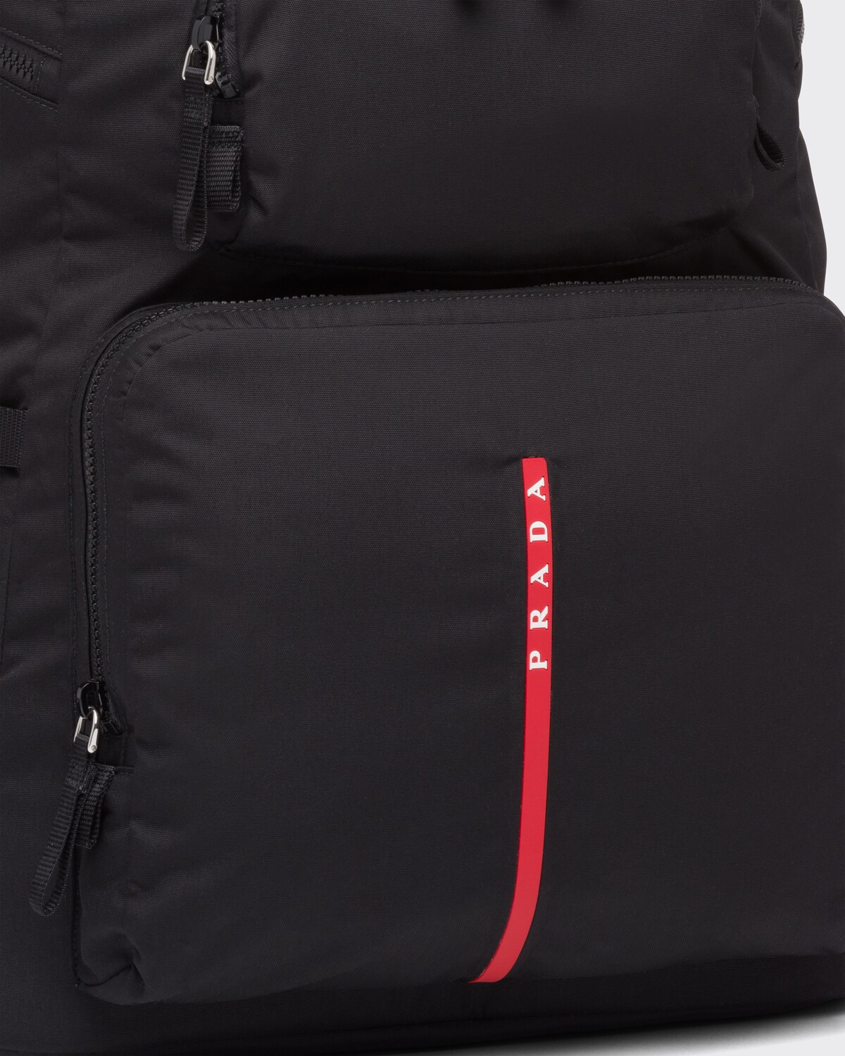 Black Technical Fabric Ski Boot Backpack | PRADA