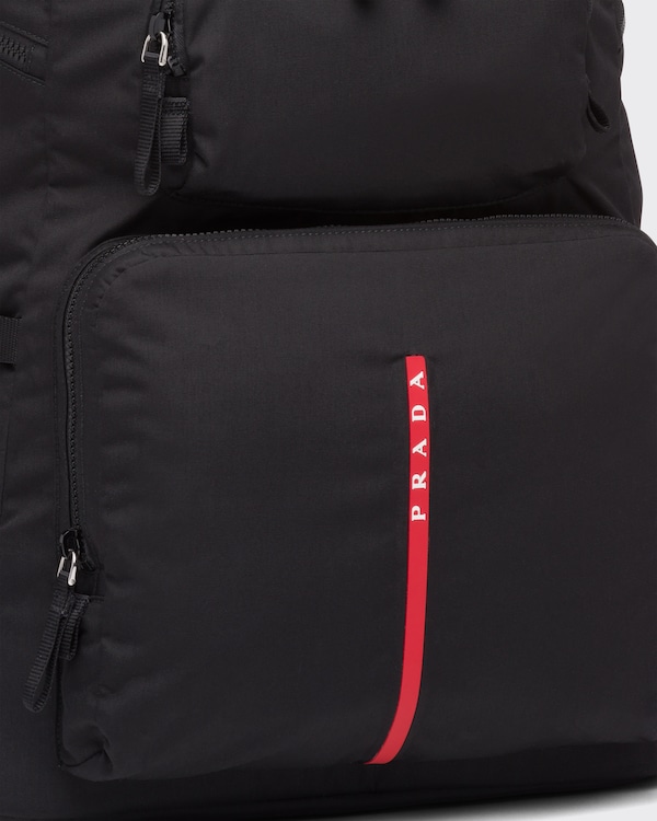 Black Technical Fabric Ski Boot Backpack | PRADA