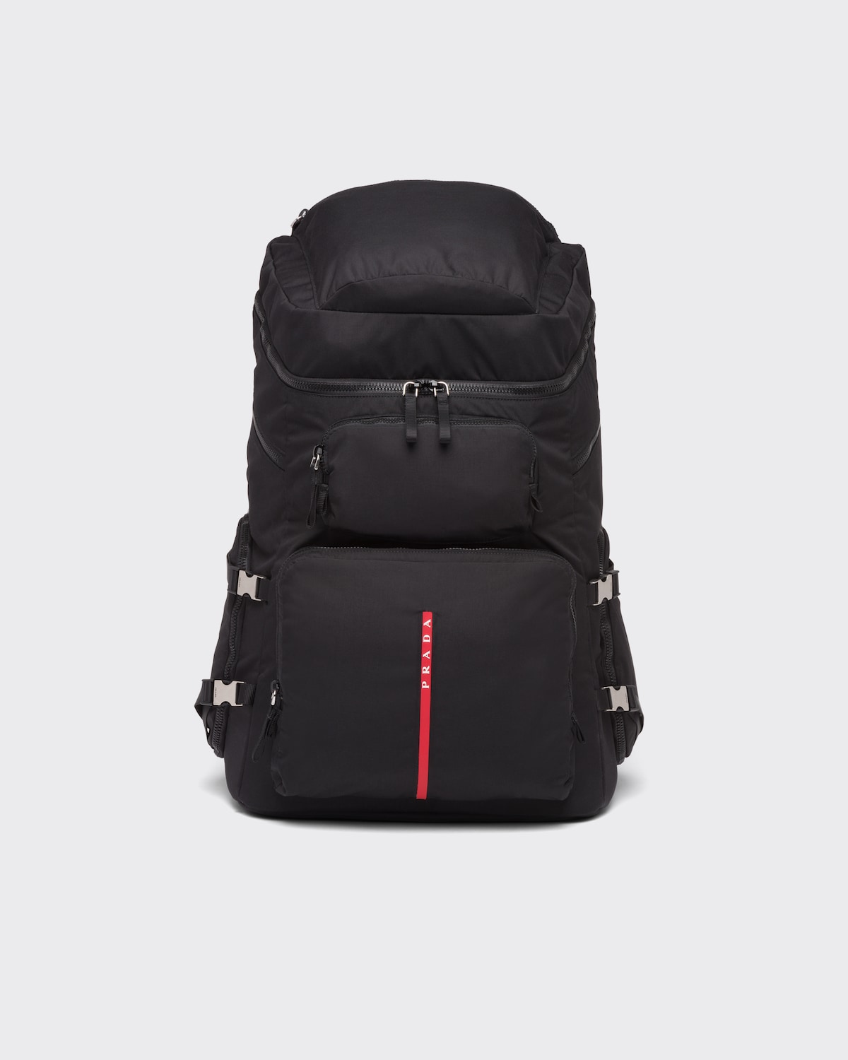 Black Technical Fabric Ski Boot Backpack | PRADA