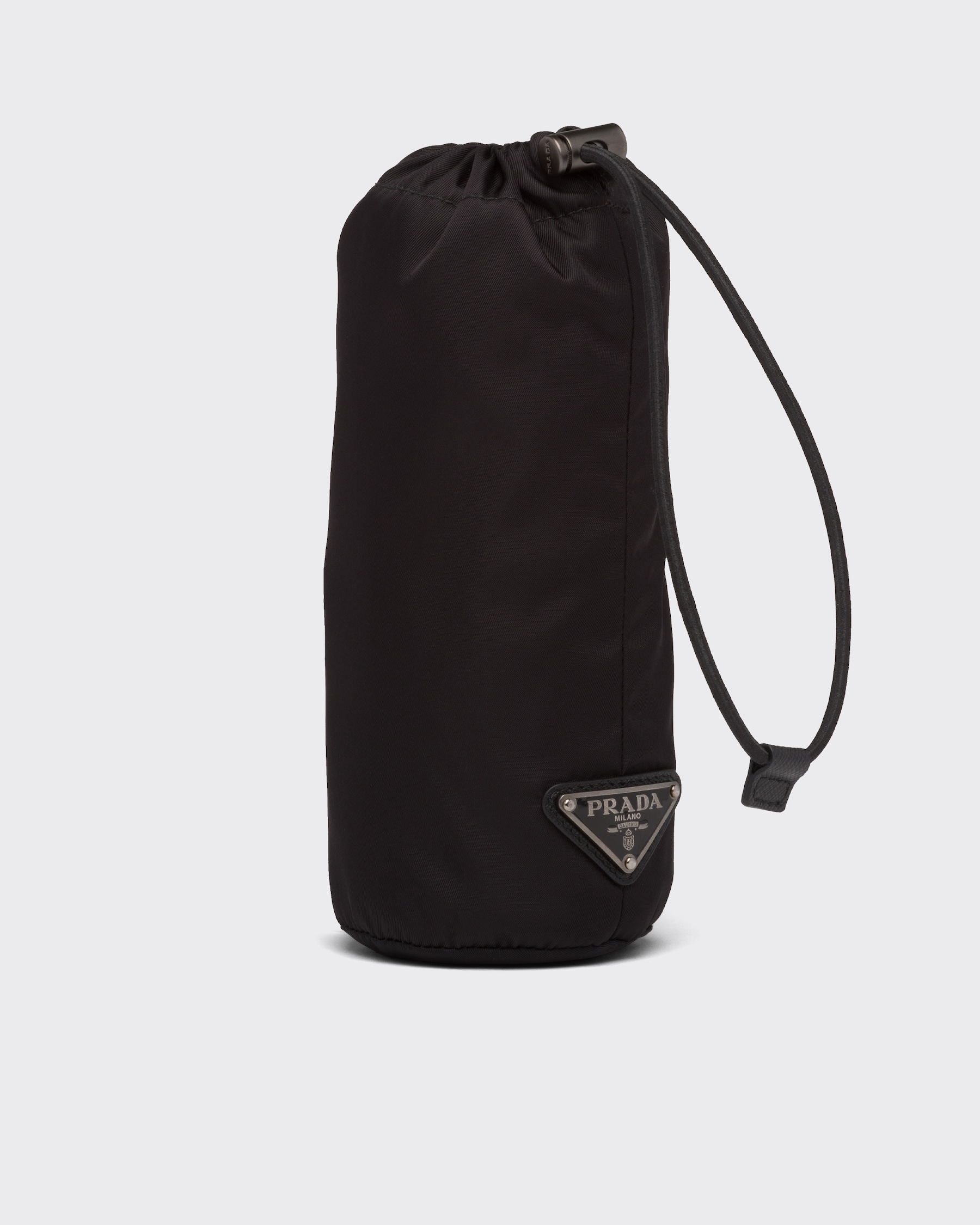 Black Re-nylon Bottle Pouch | PRADA